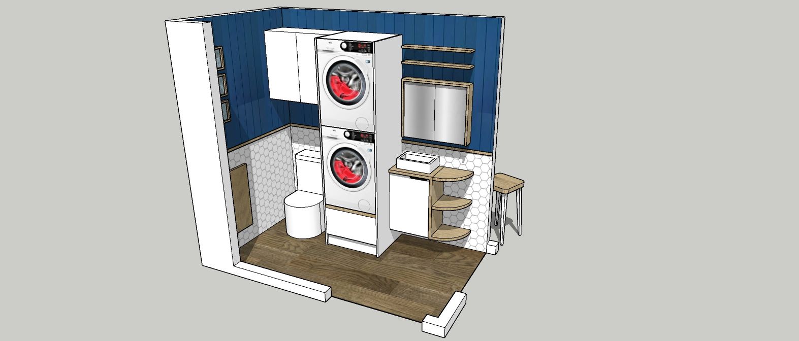Small laundry layout advice | Bunnings Workshop community