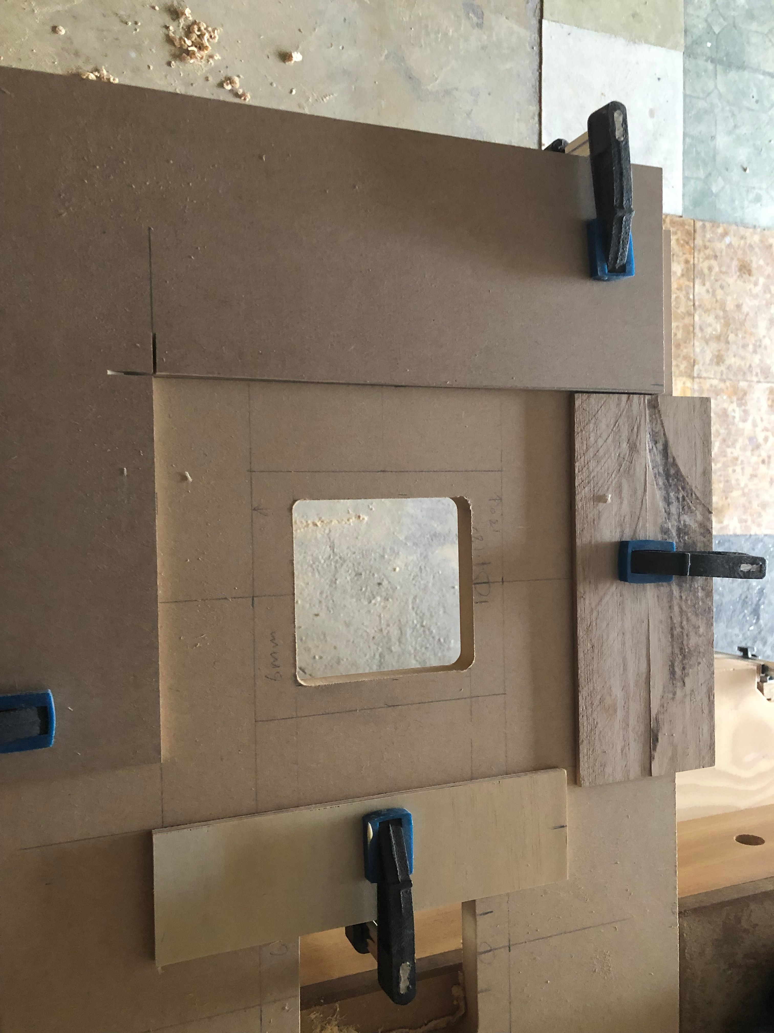 Dual trimmers fitted to small router cup... | Bunnings Workshop community