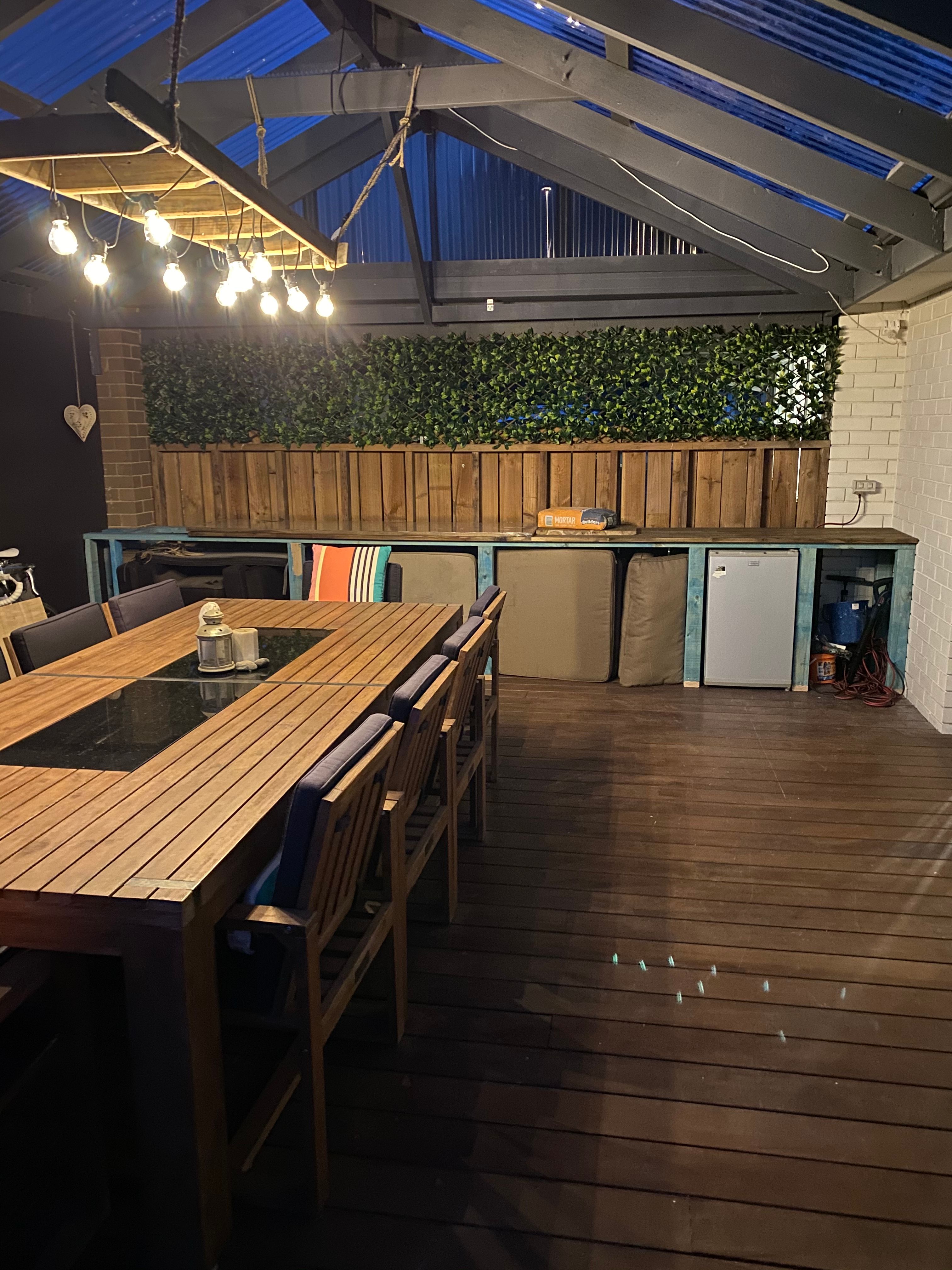 Outdoor entertaining area servery | Bunnings Workshop community