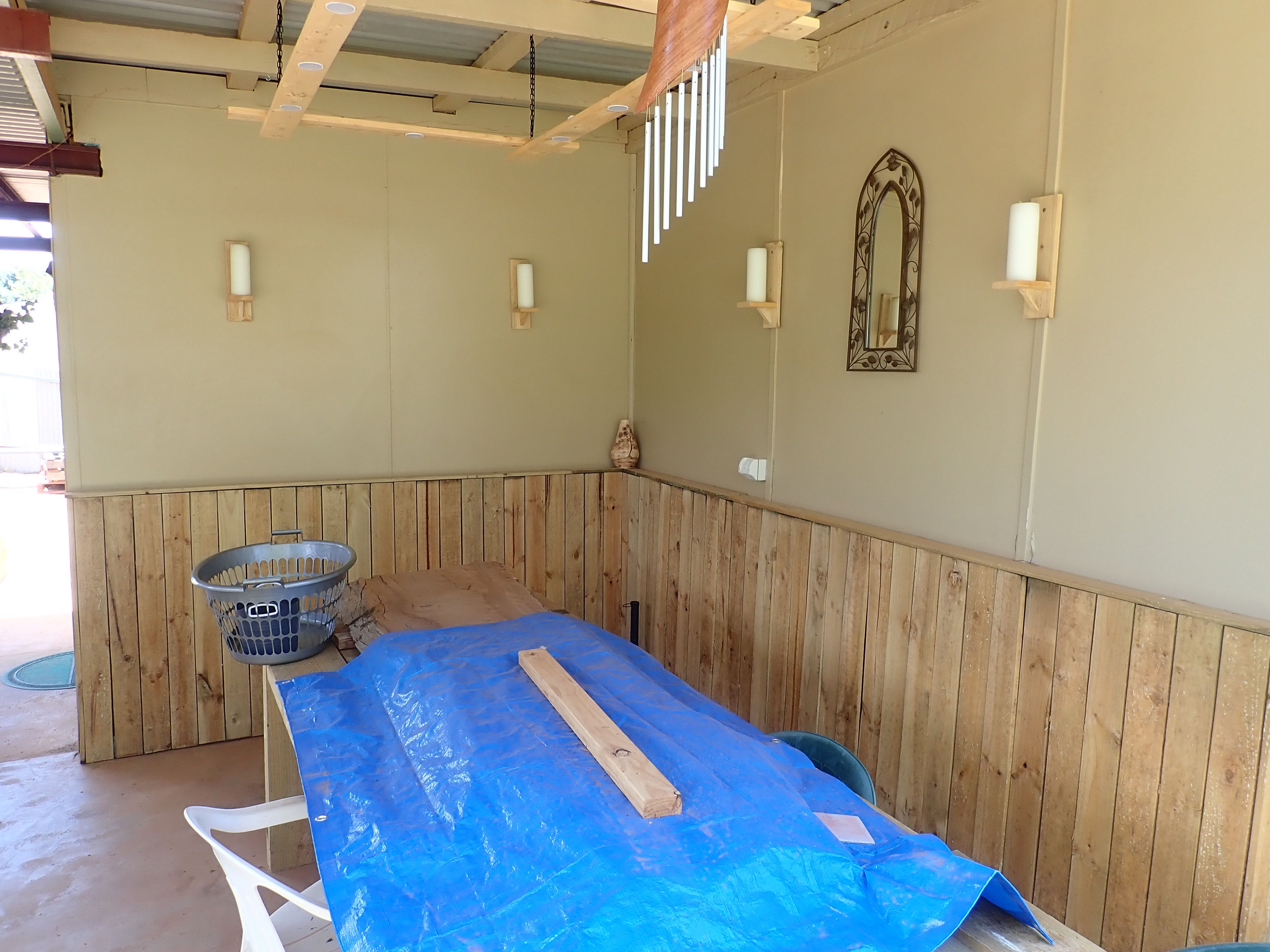 Rustic entertaining area with built-in b... | Bunnings Workshop community