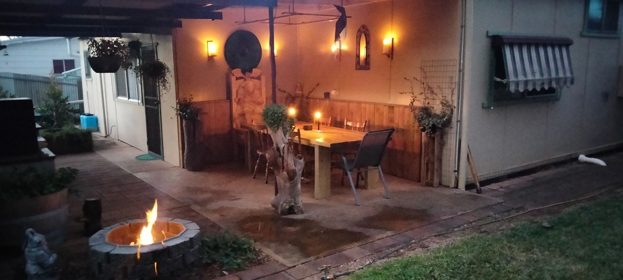 Rustic entertaining area with built-in b... | Bunnings Workshop community