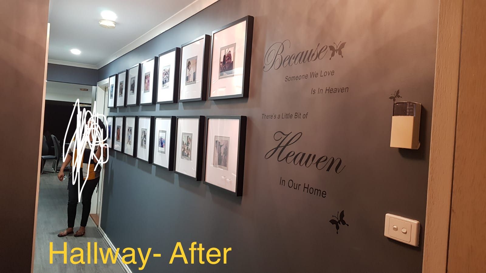 Feature wall with timber panelling | Bunnings Workshop community