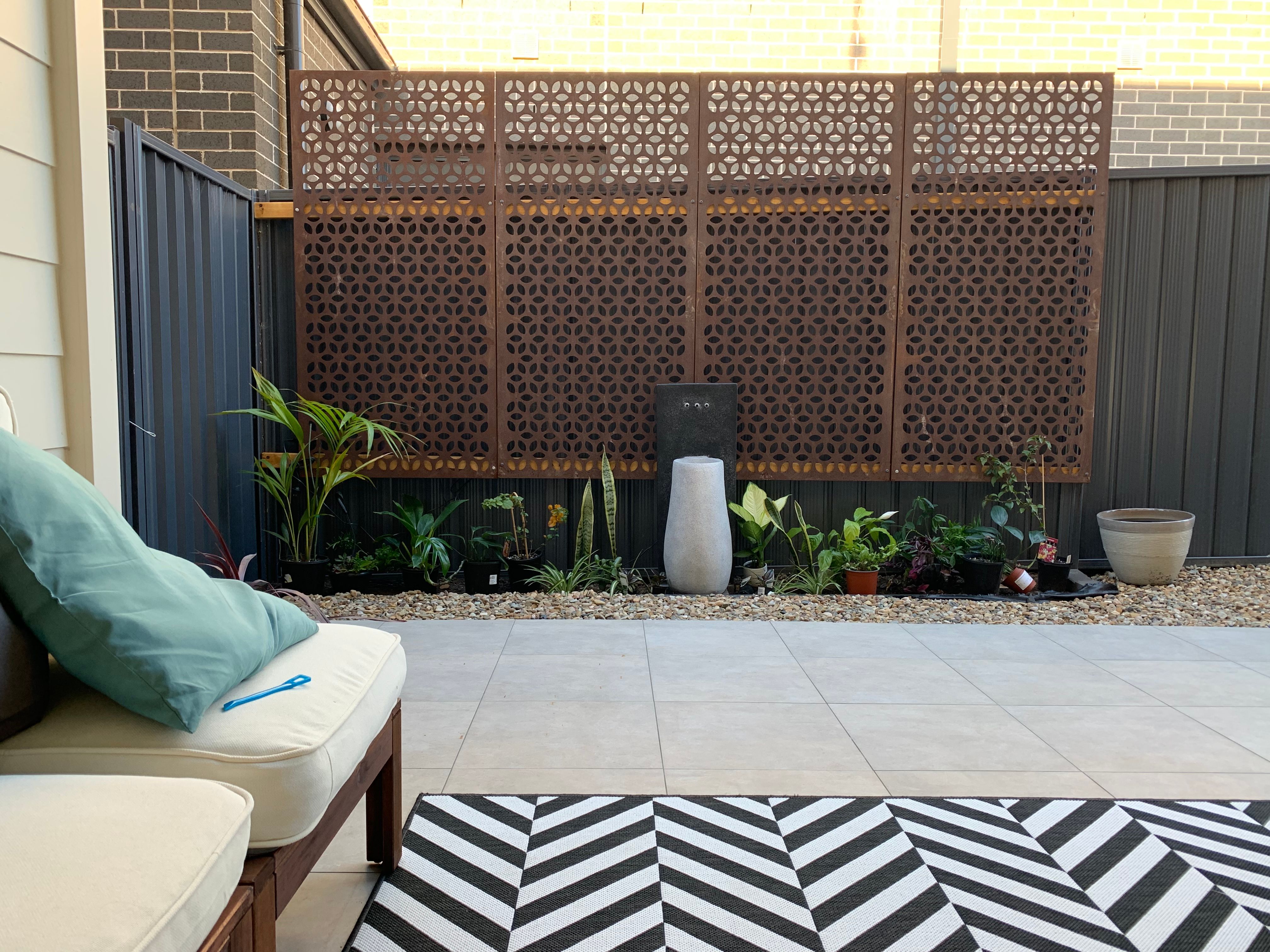 Solved: Attaching screens to Colorbond fence | Bunnings Workshop community