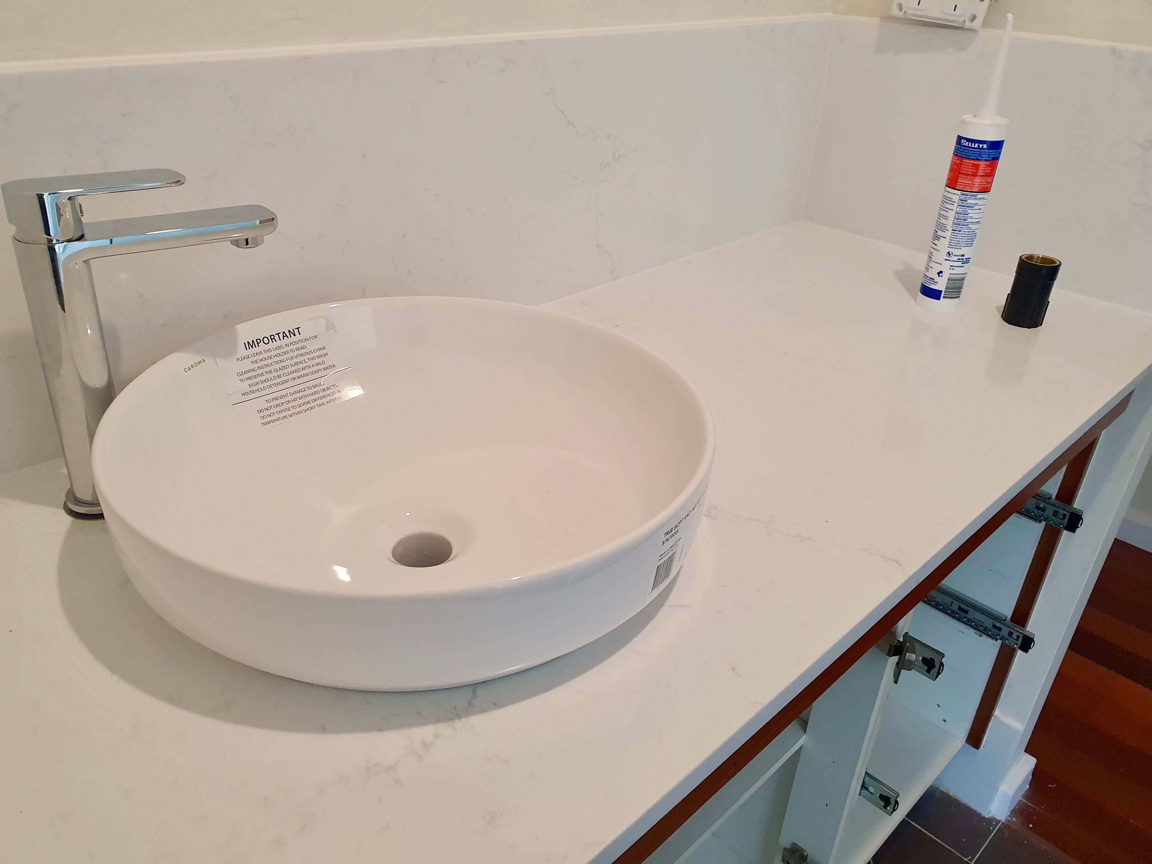 Family bathroom vanity makeover | Bunnings Workshop community