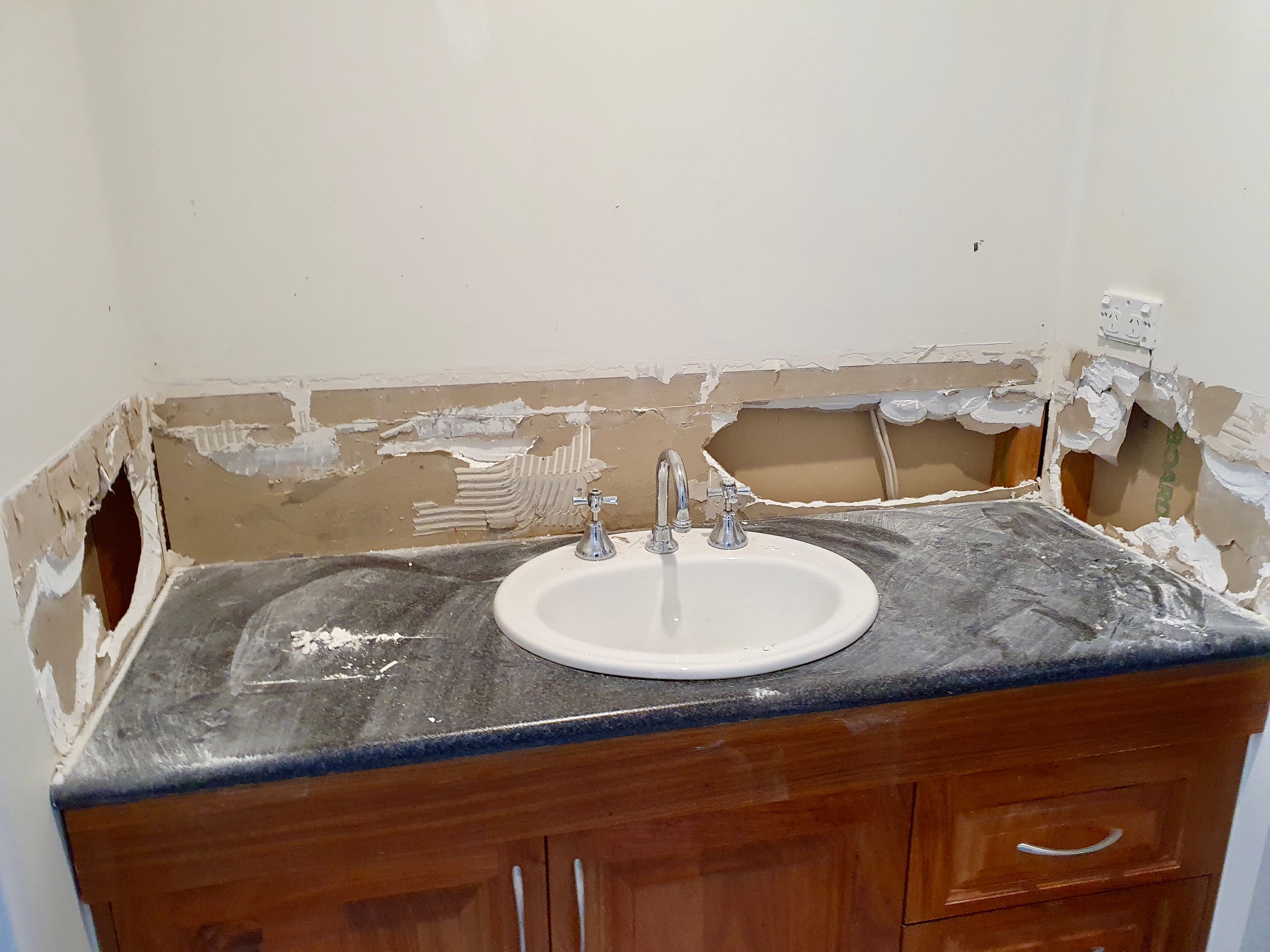 Family bathroom vanity makeover | Bunnings Workshop community