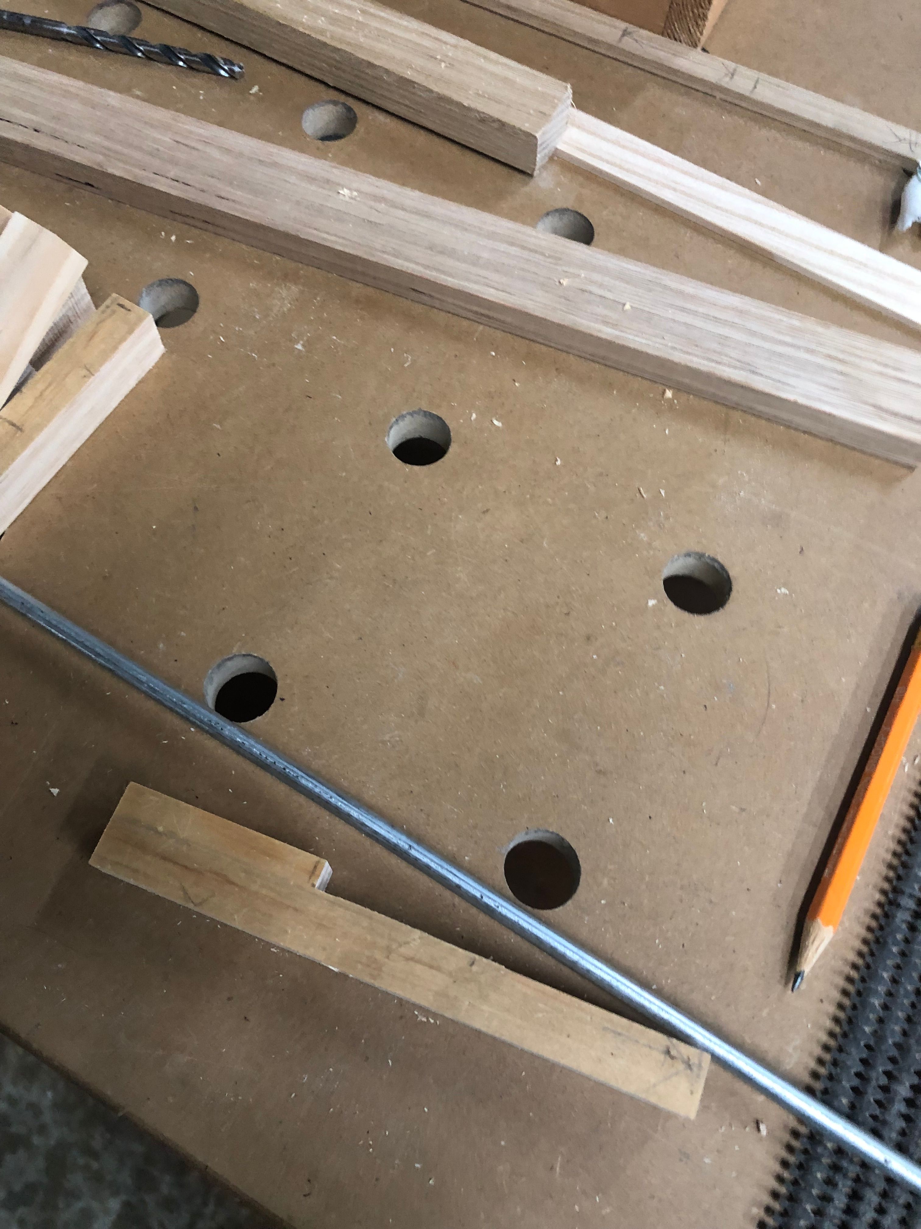 Piano-style coat hook | Bunnings Workshop community