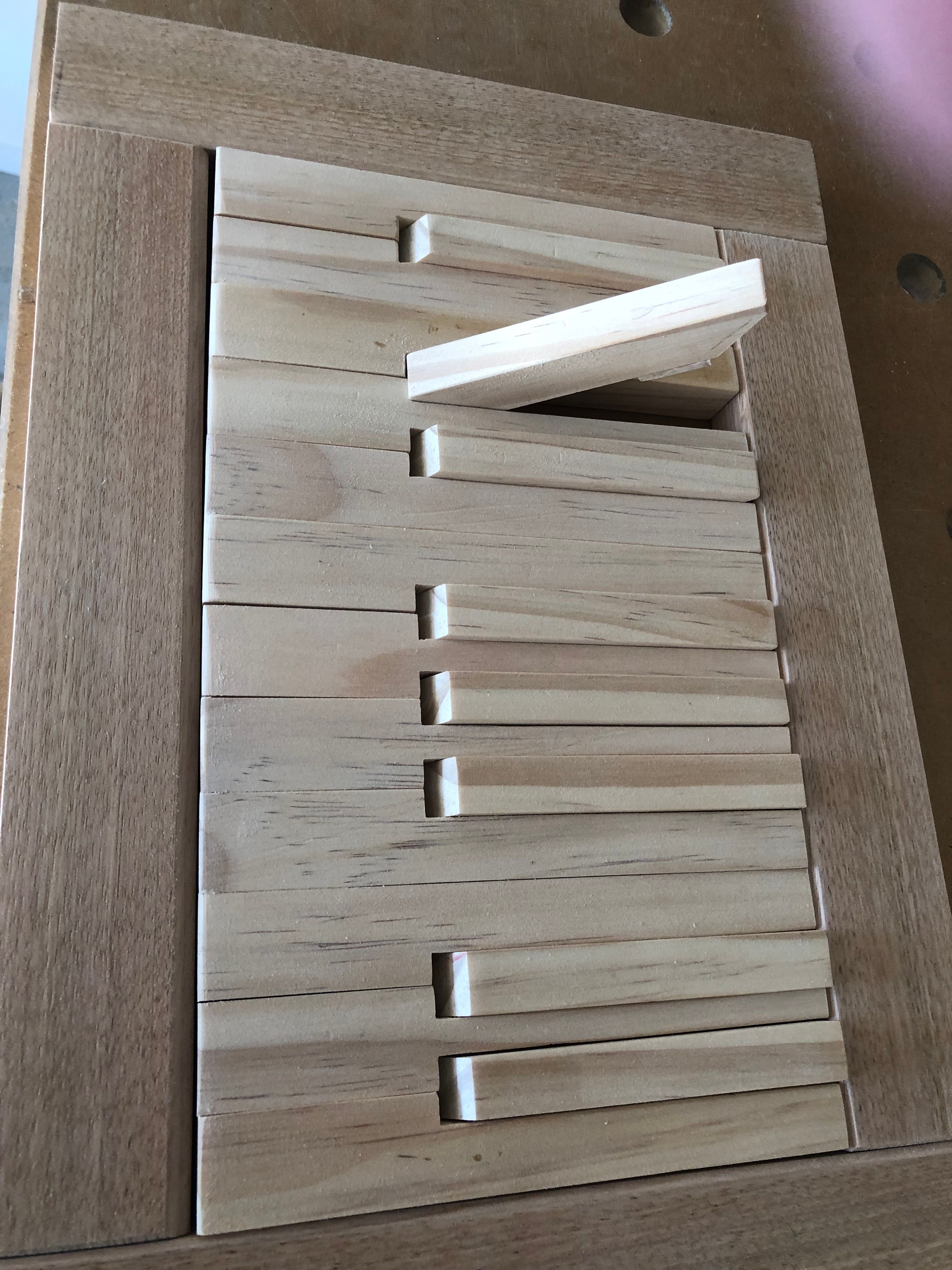 Piano-style coat hook | Bunnings Workshop community