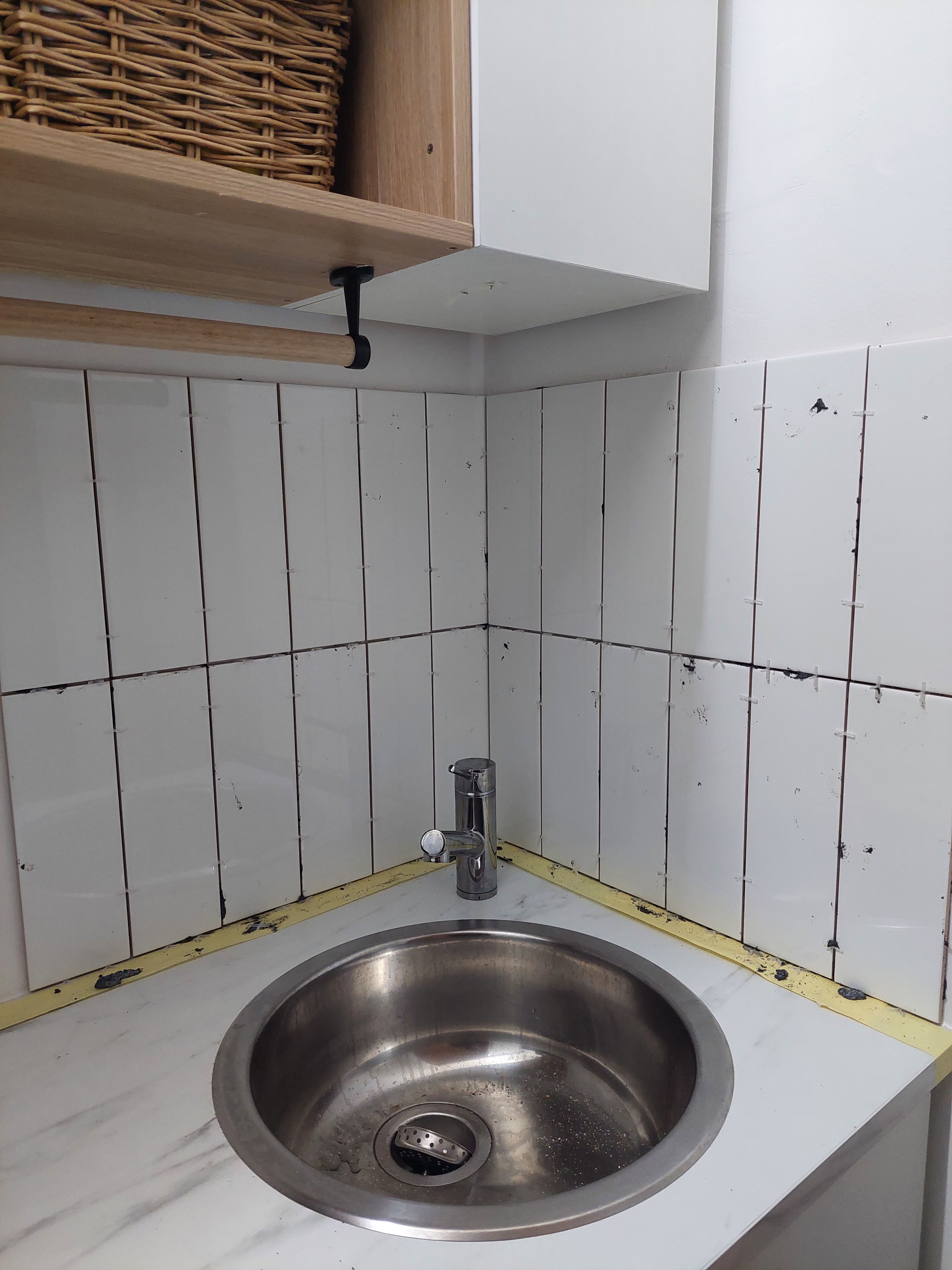 Tiled laundry splashback | Bunnings Workshop community