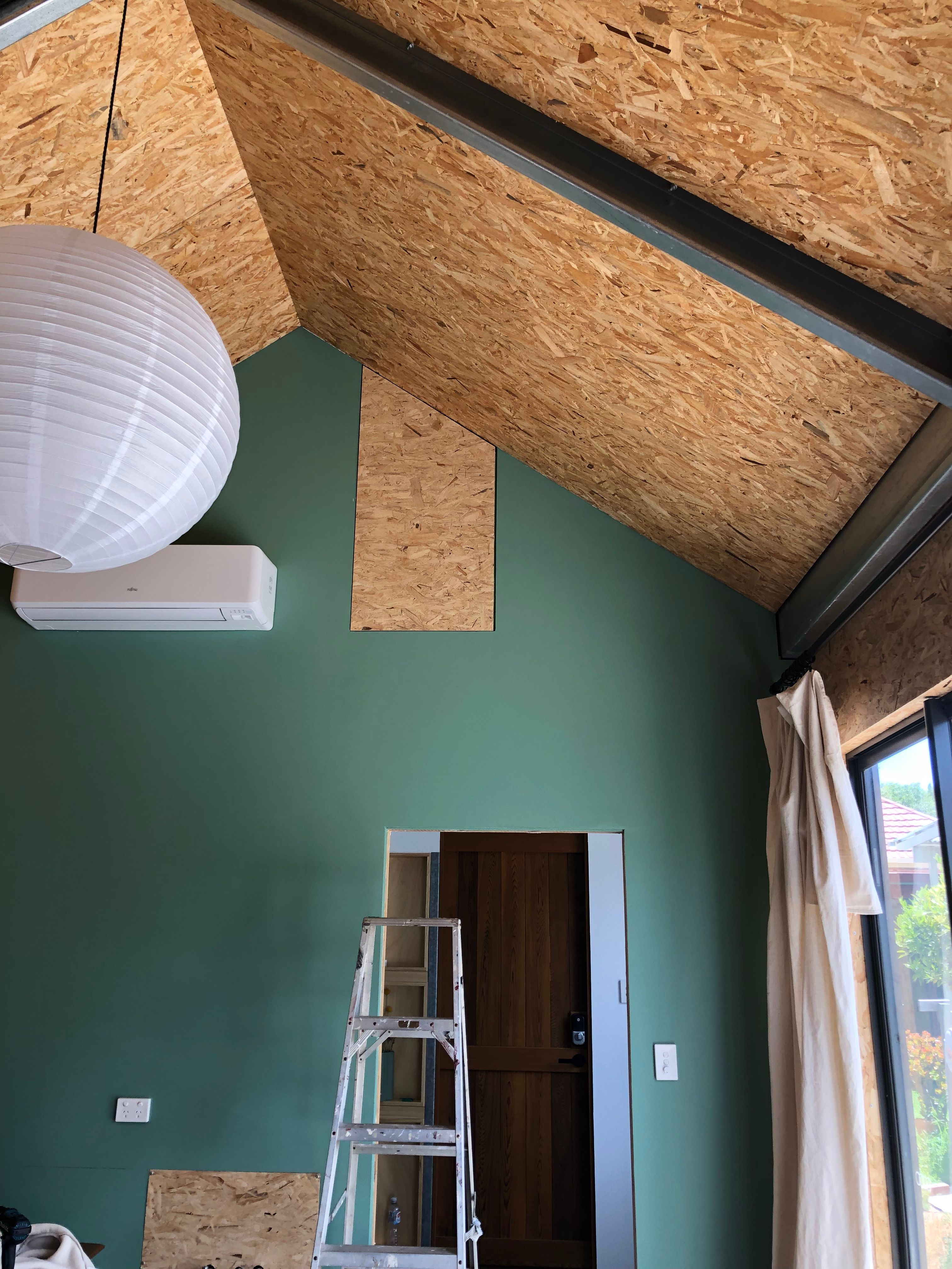 Lining steel-framed studio with Gyprock ... | Bunnings Workshop community