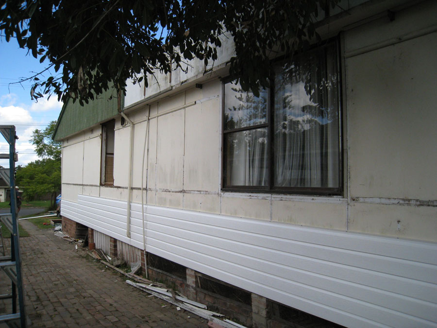Cladding over 1950s fibro | Bunnings Workshop community