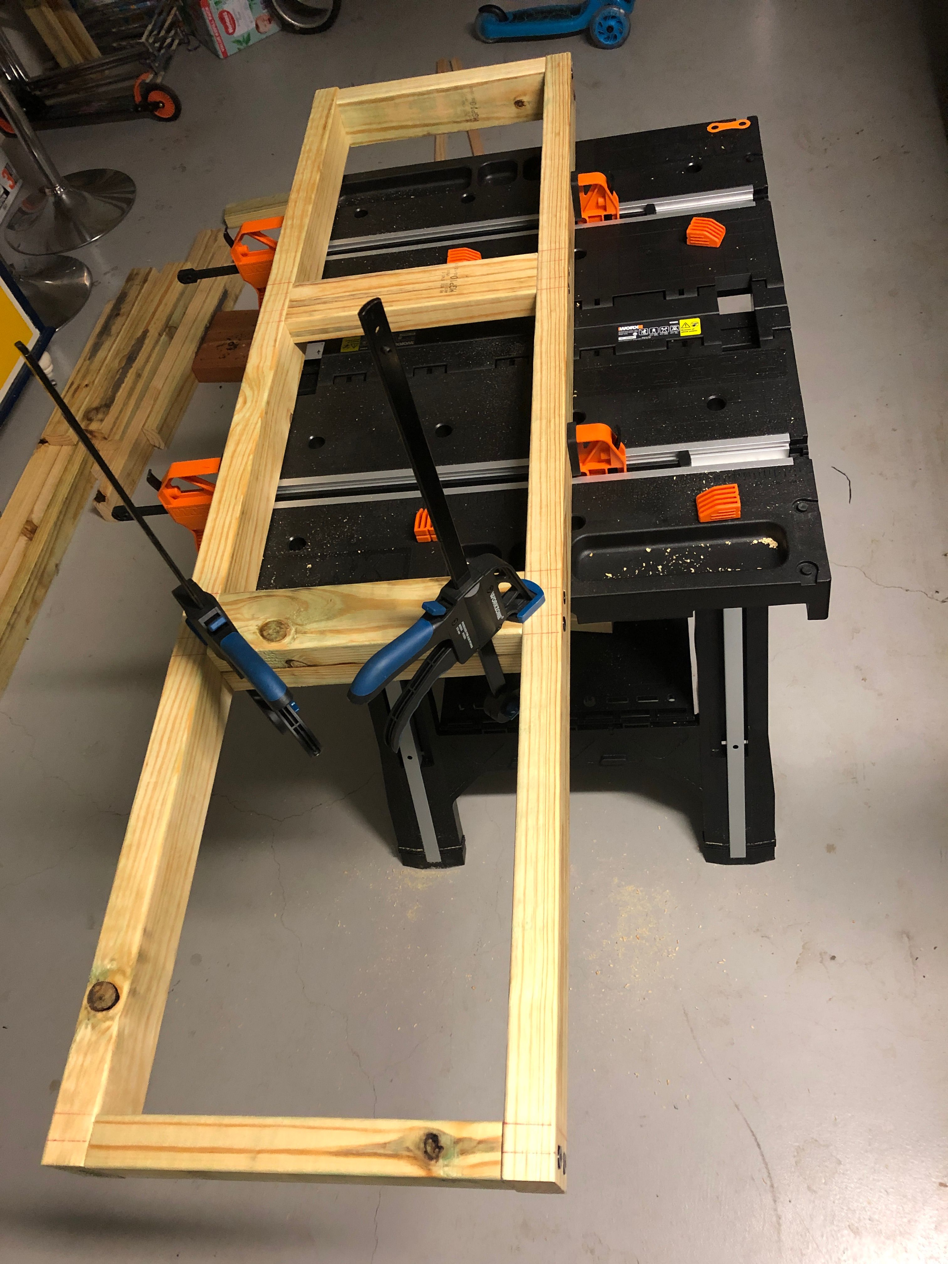 Workbench with tool storage | Bunnings Workshop community