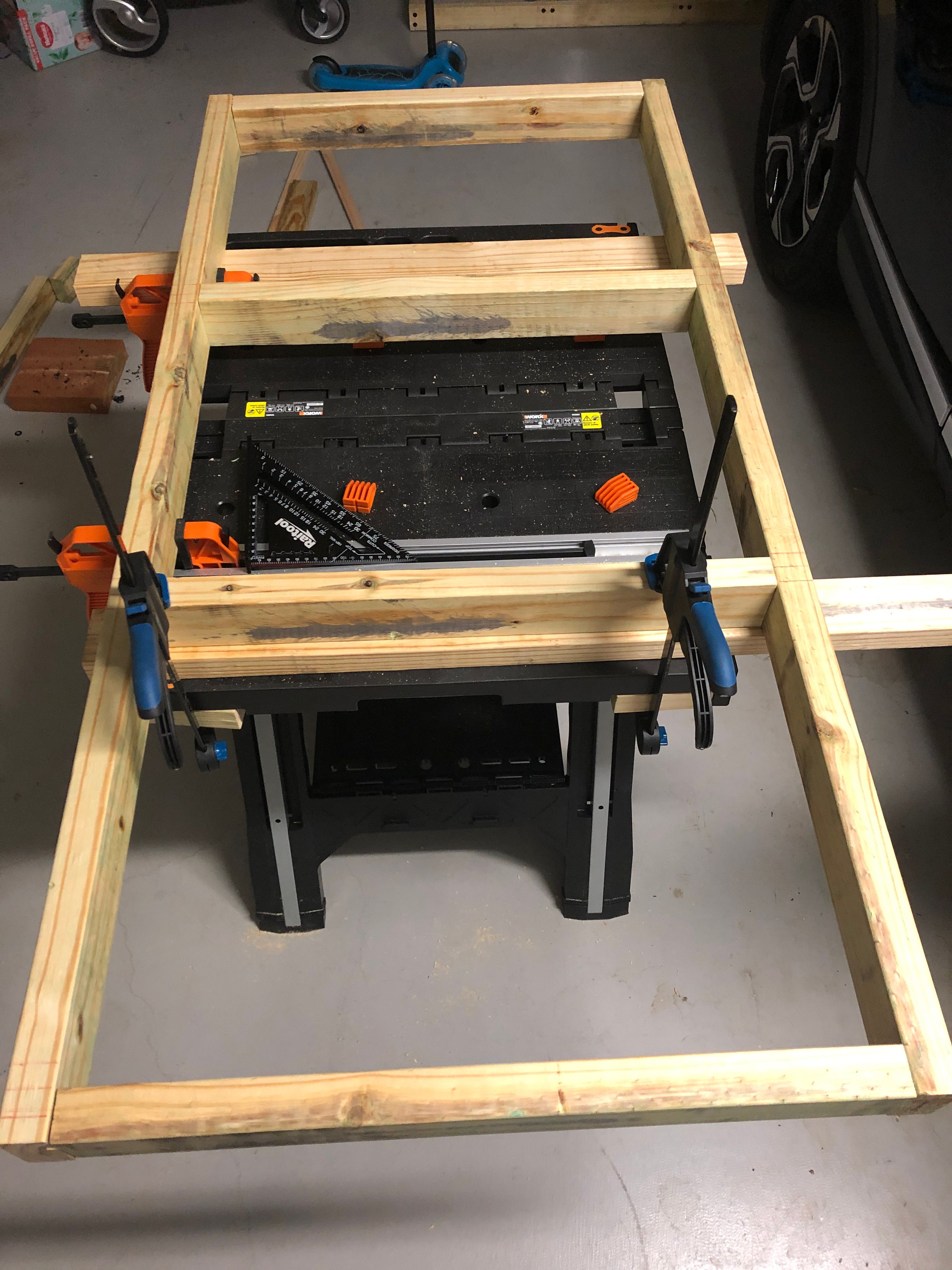 Workbench with tool storage | Bunnings Workshop community