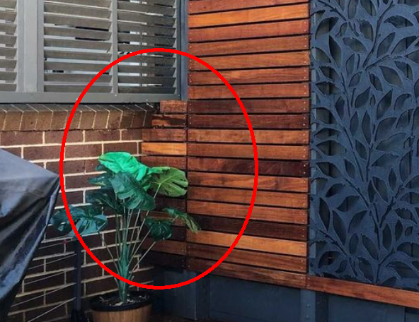 Feature wall fence with Matrix screen pa... | Bunnings Workshop community