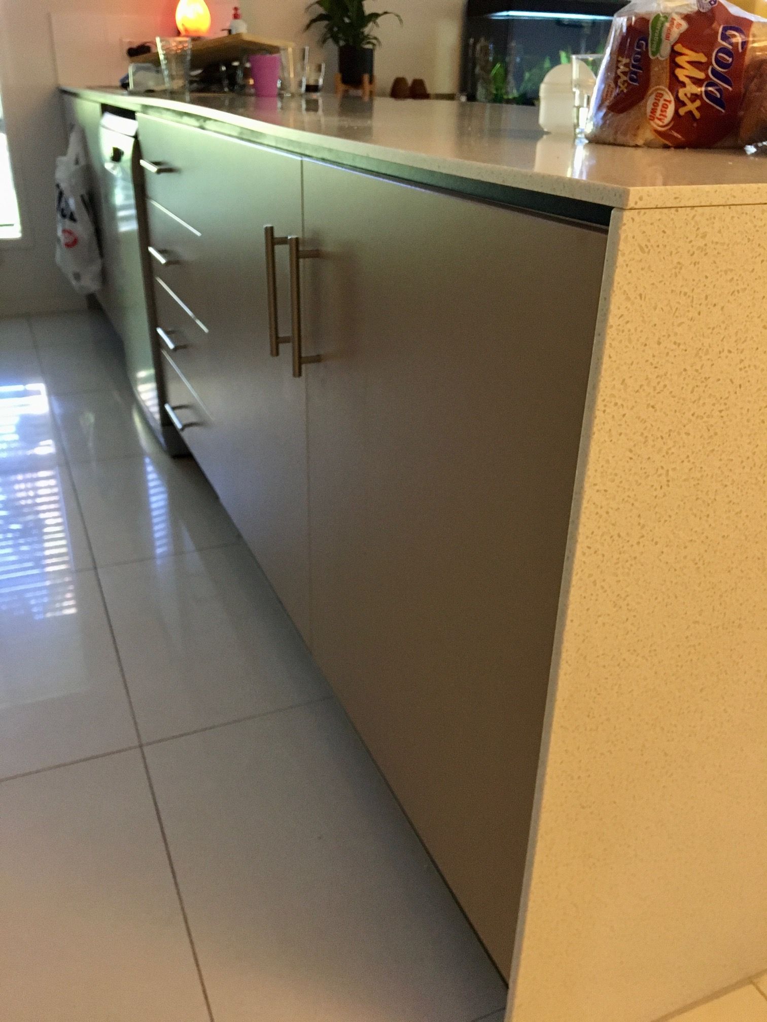 Solved: How to replace warped kitchen benchtop i... | Bunnings Workshop ...