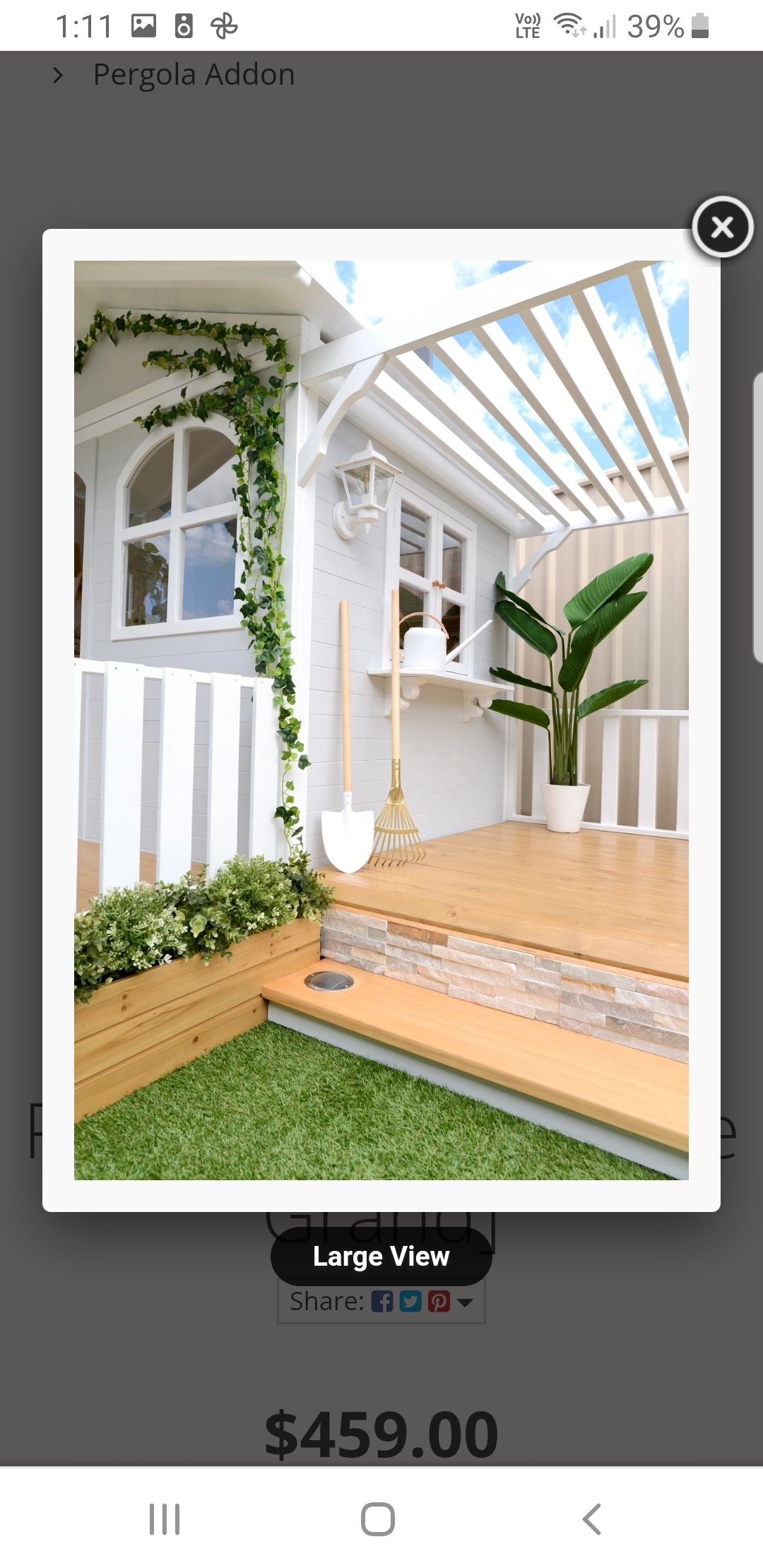 Solved: Cubby house base ideas? | Bunnings Workshop community