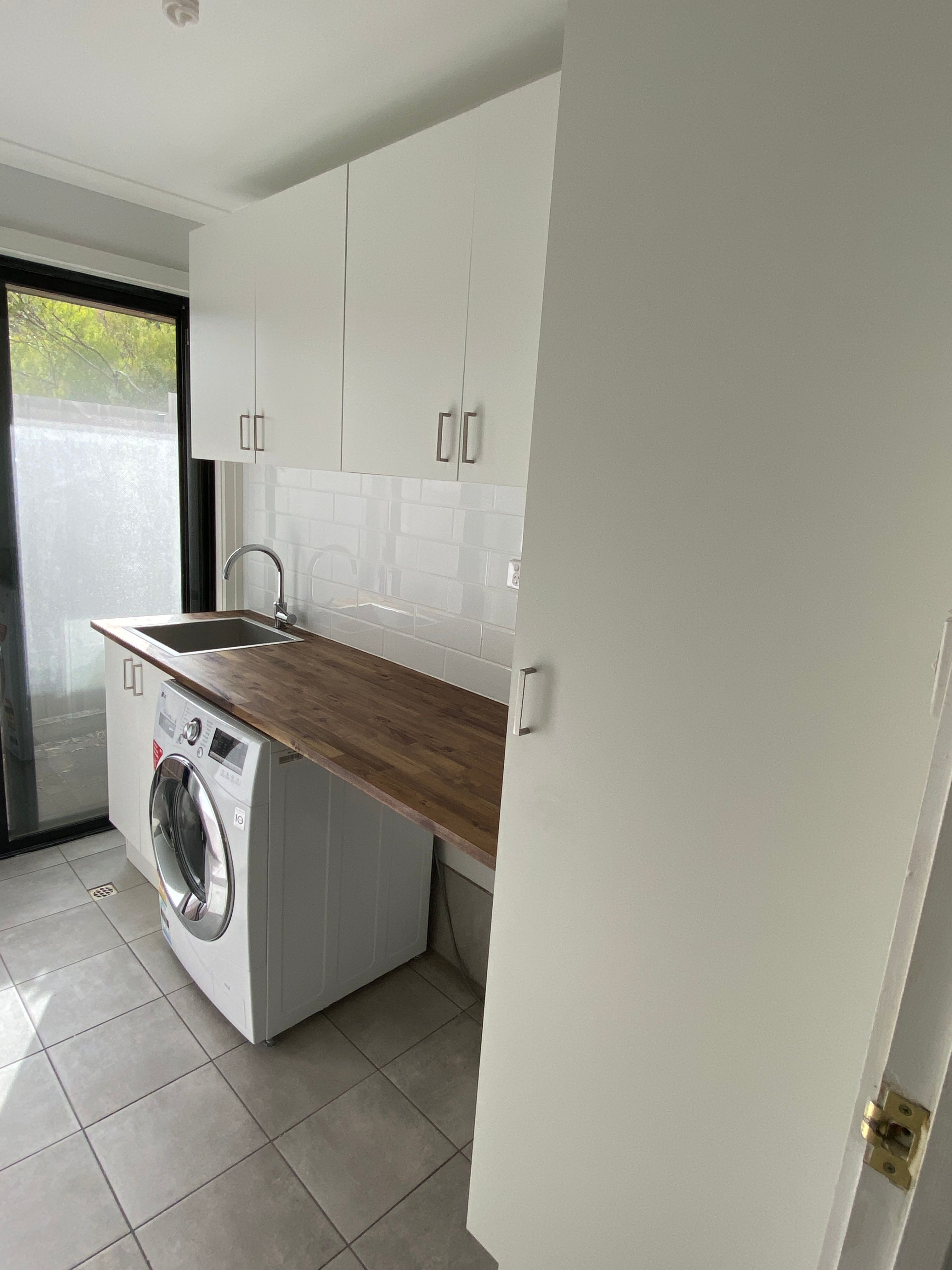 Laundry renovation with new flooring and... | Bunnings Workshop community