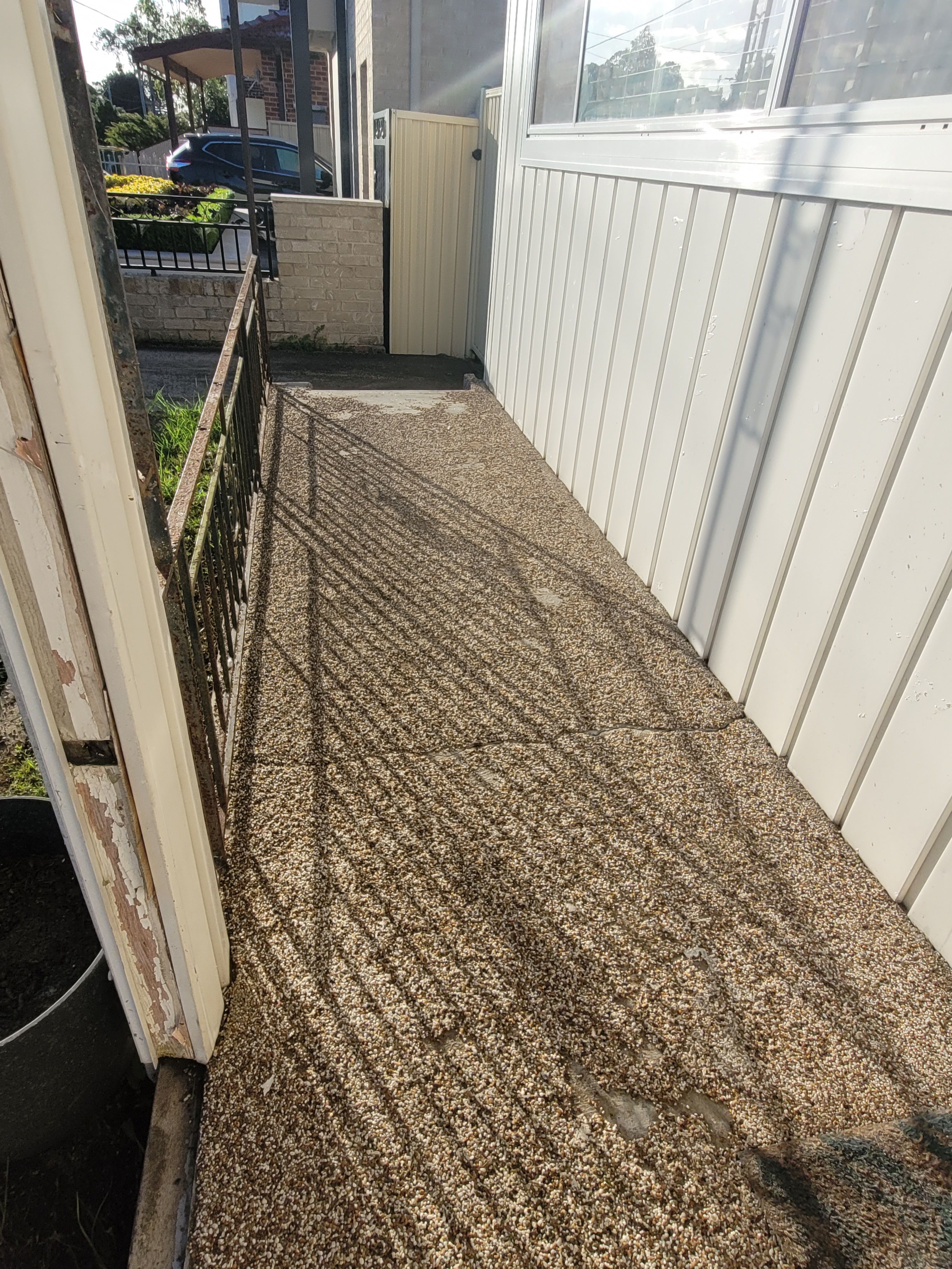 Re-surfacing pebblecrete | Bunnings Workshop community