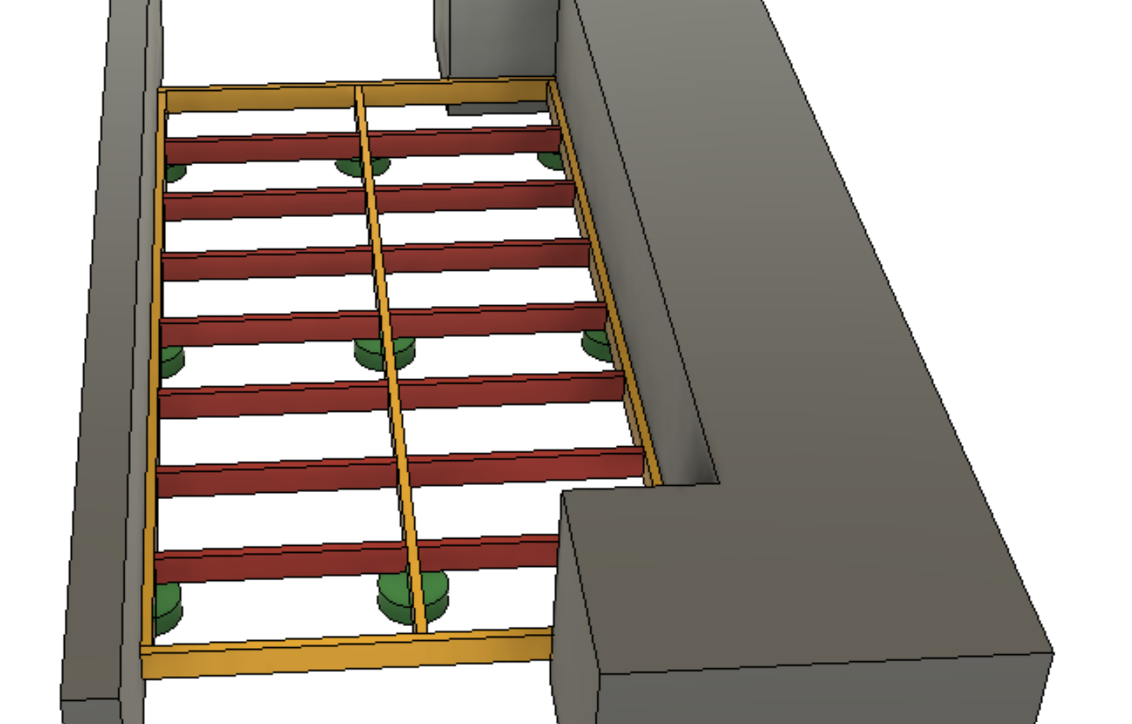 Solved: How to build low level deck between 2 br... | Bunnings Workshop ...