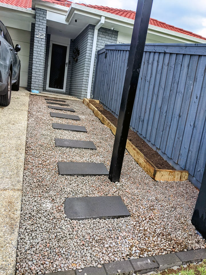 Front path renovation using pavers and s... | Bunnings Workshop community