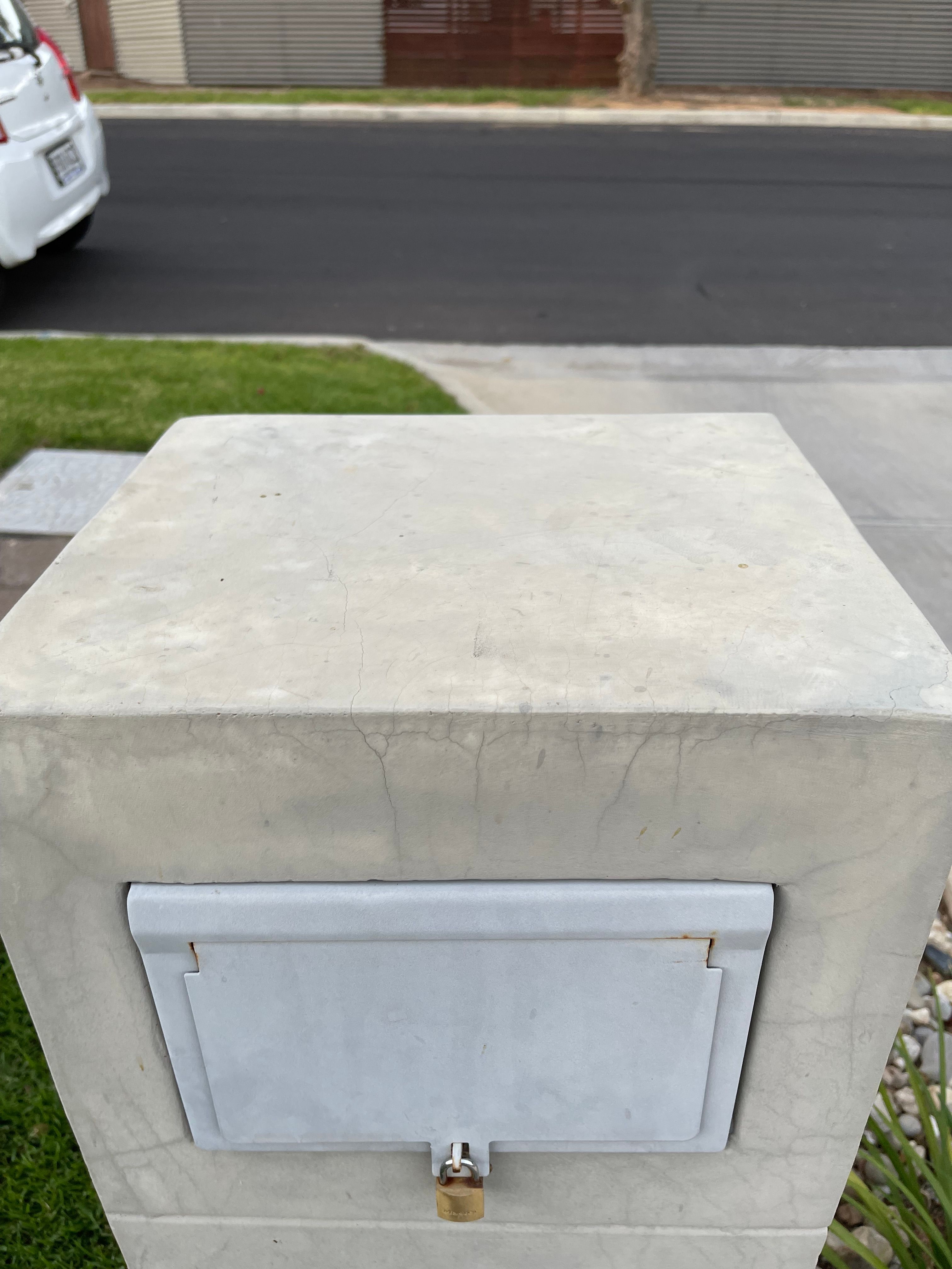 How can I fix my cracking letter box? | Bunnings Workshop community