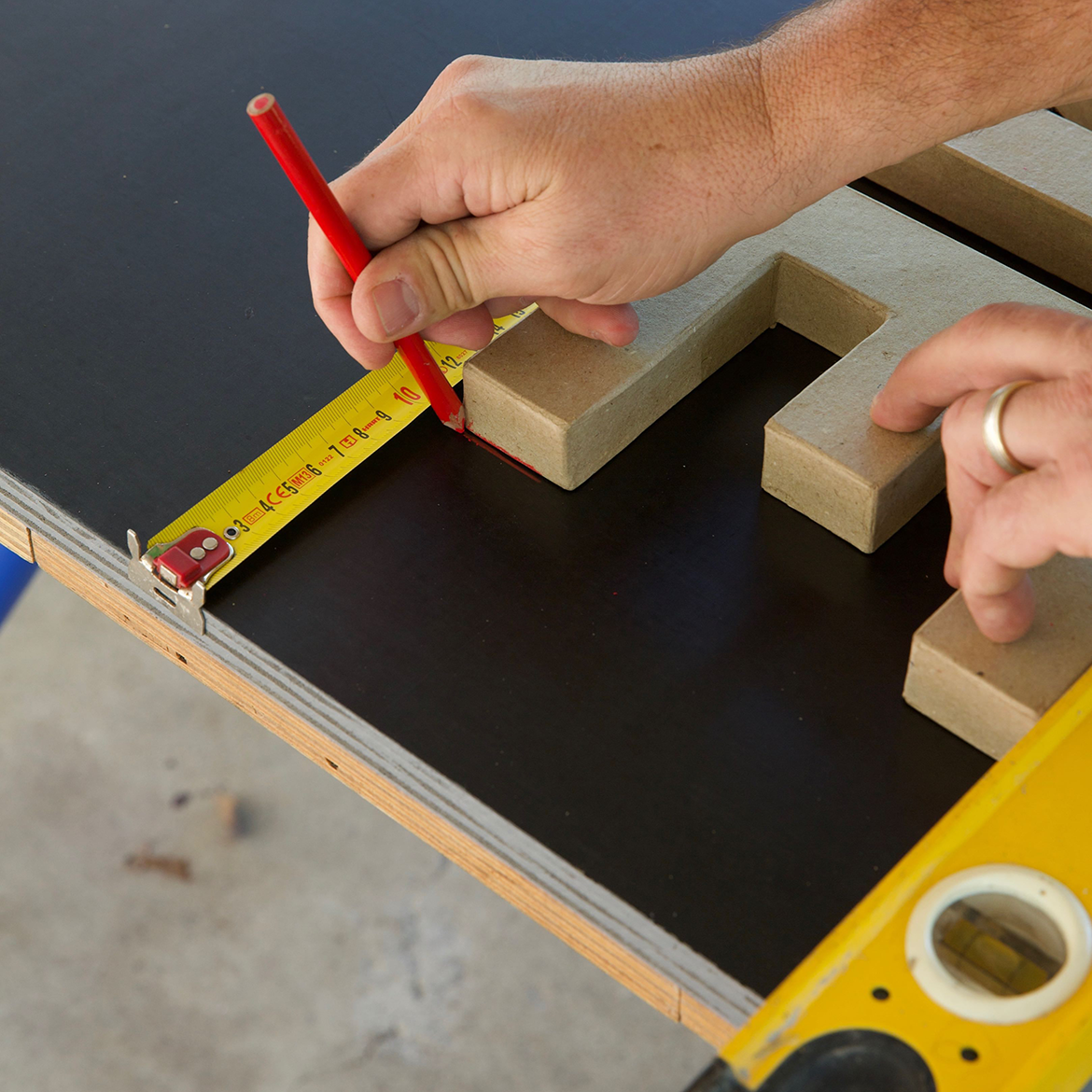 How to create concrete house numbers | Bunnings Workshop community