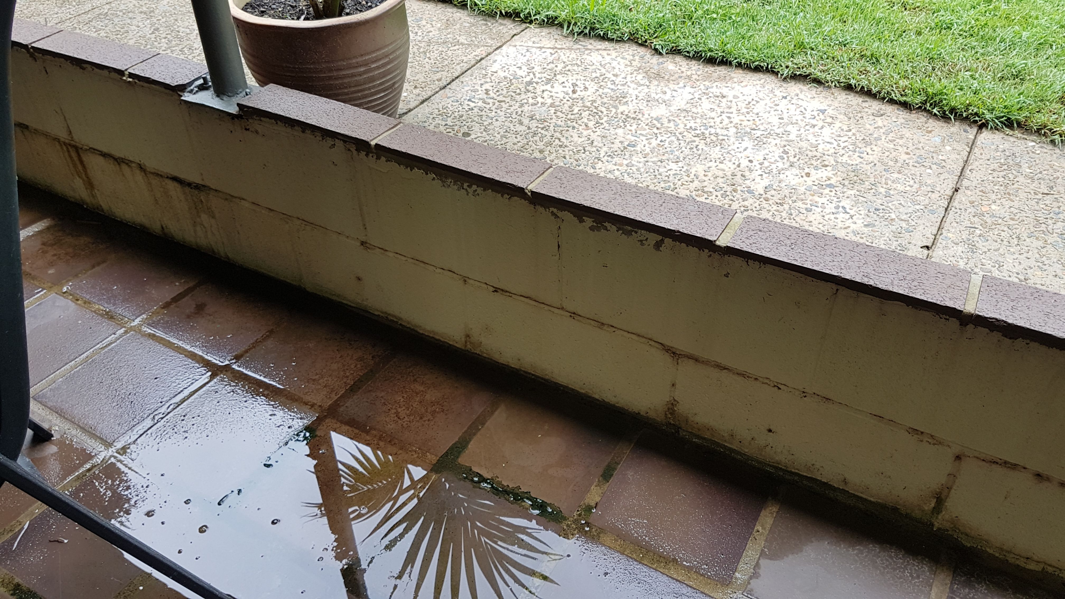 How to stop water entering terrace? | Bunnings Workshop community
