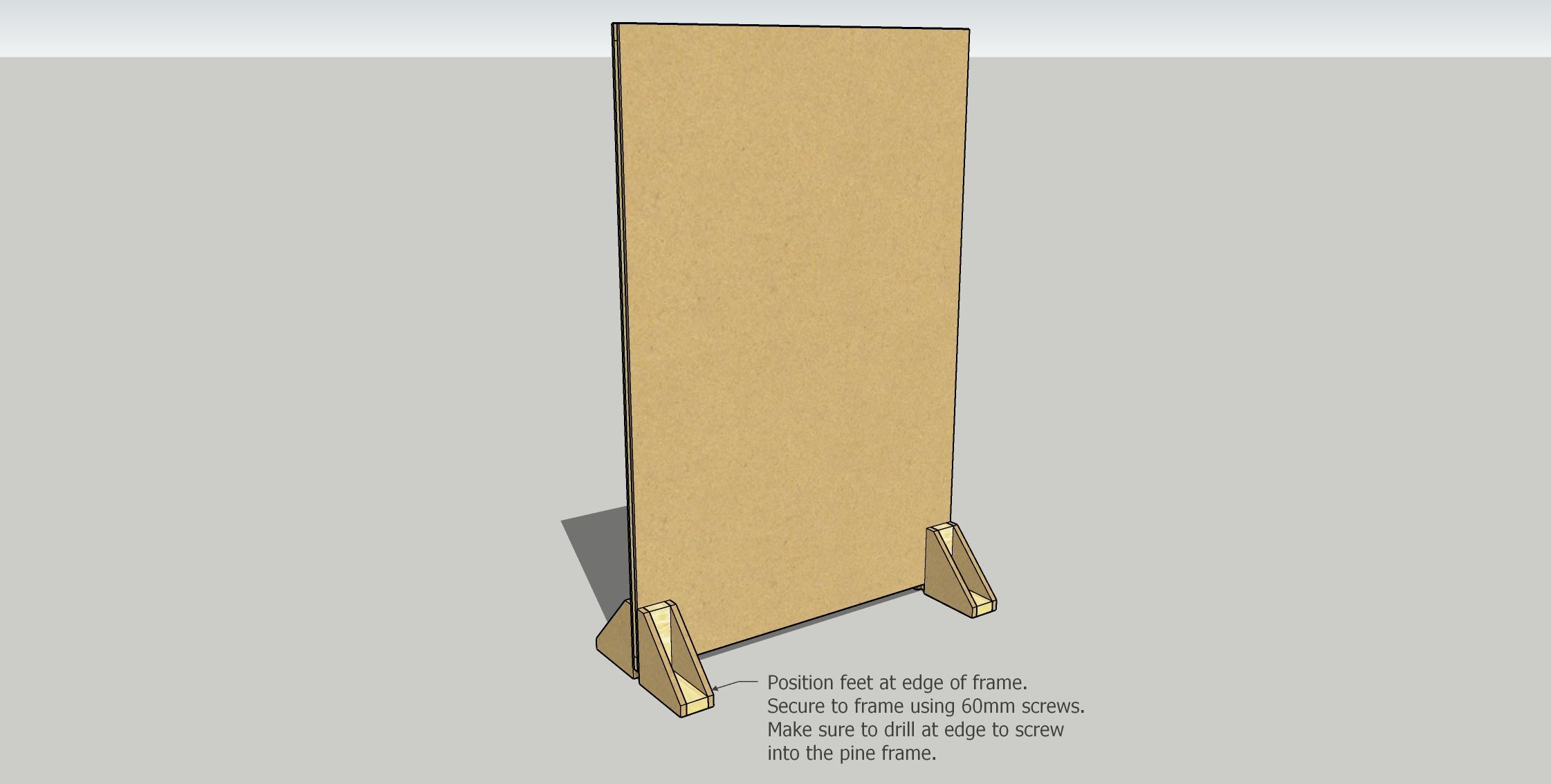 How to build freestanding walls for hang... | Bunnings Workshop community