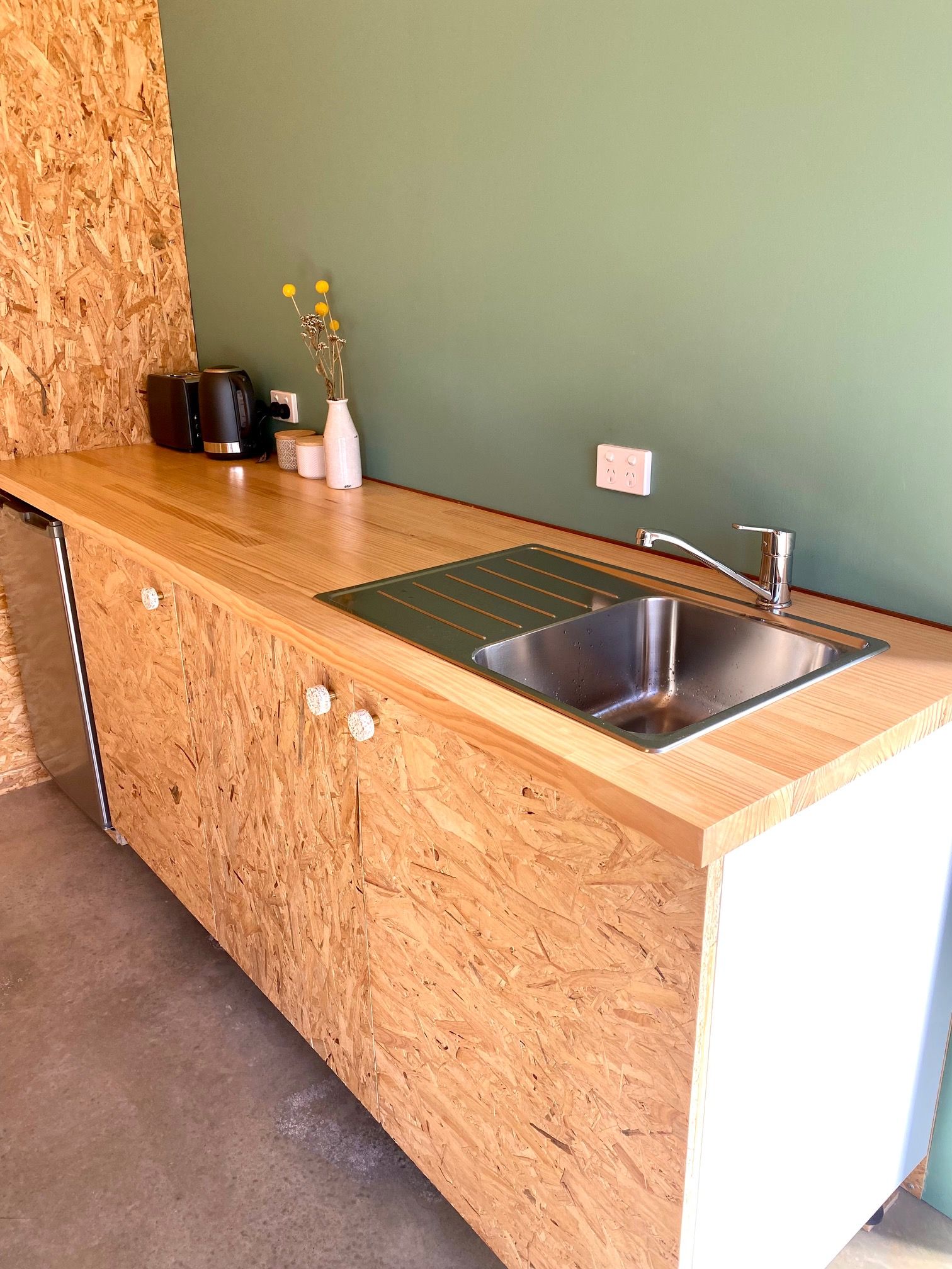 OSB kitchen cabinet doors | Bunnings Workshop community
