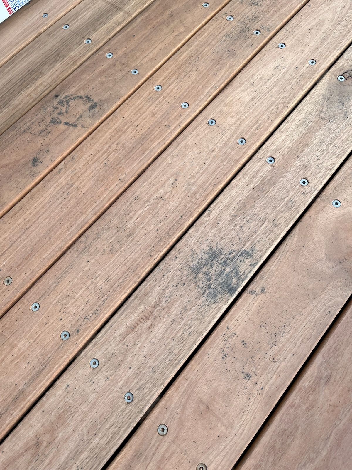 How to remove tanin stains from new Redg... | Bunnings Workshop community