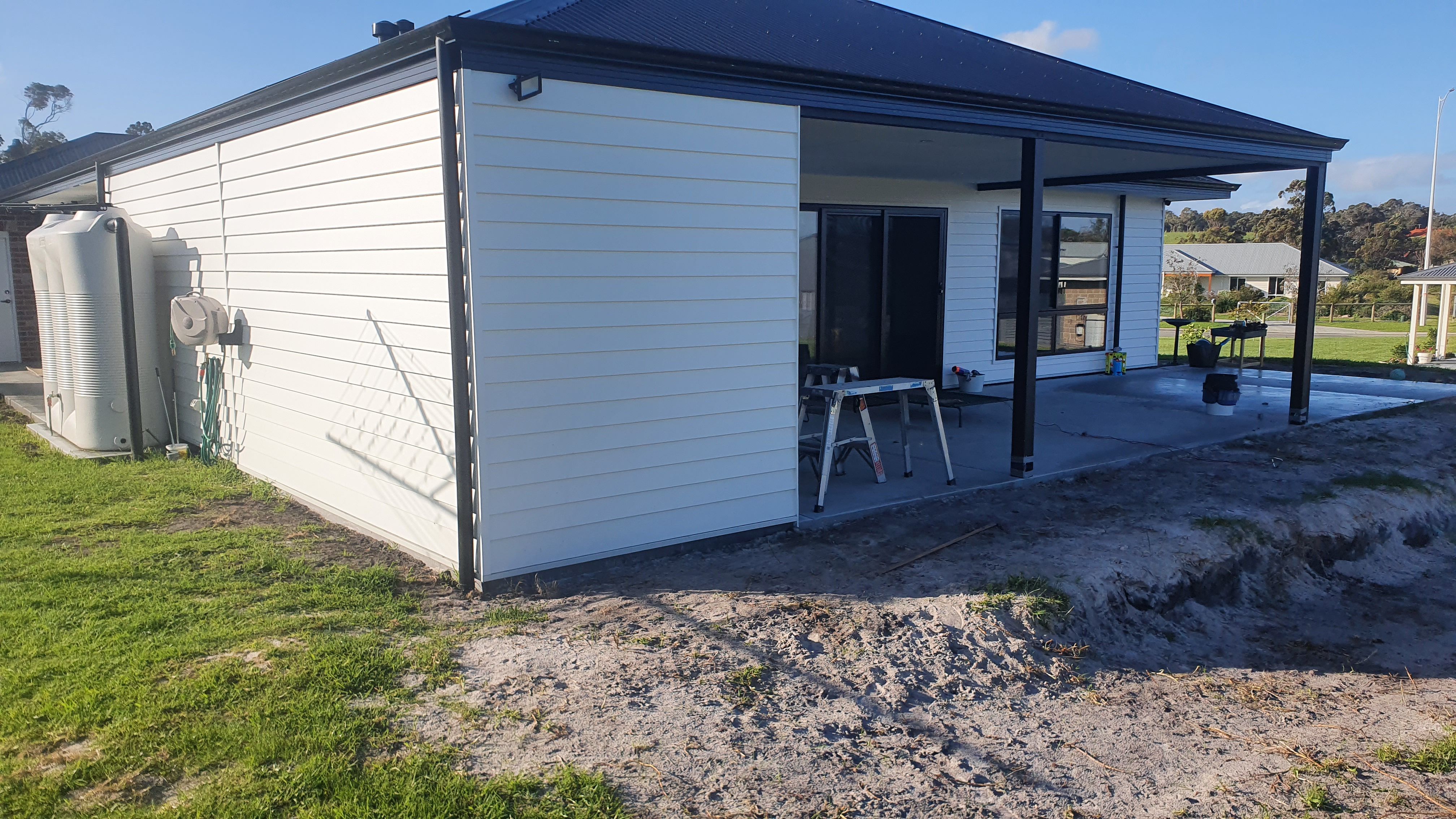 Alfresco wall for privacy and weather pr... | Bunnings Workshop community