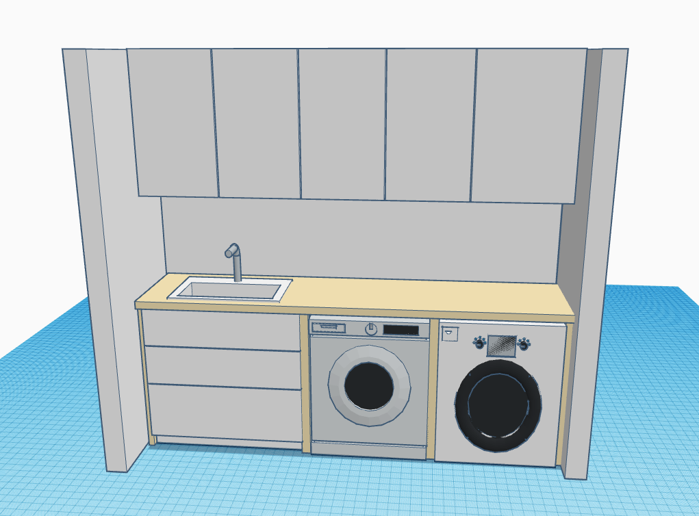 How to fit and support a laundry benchto... | Bunnings Workshop community