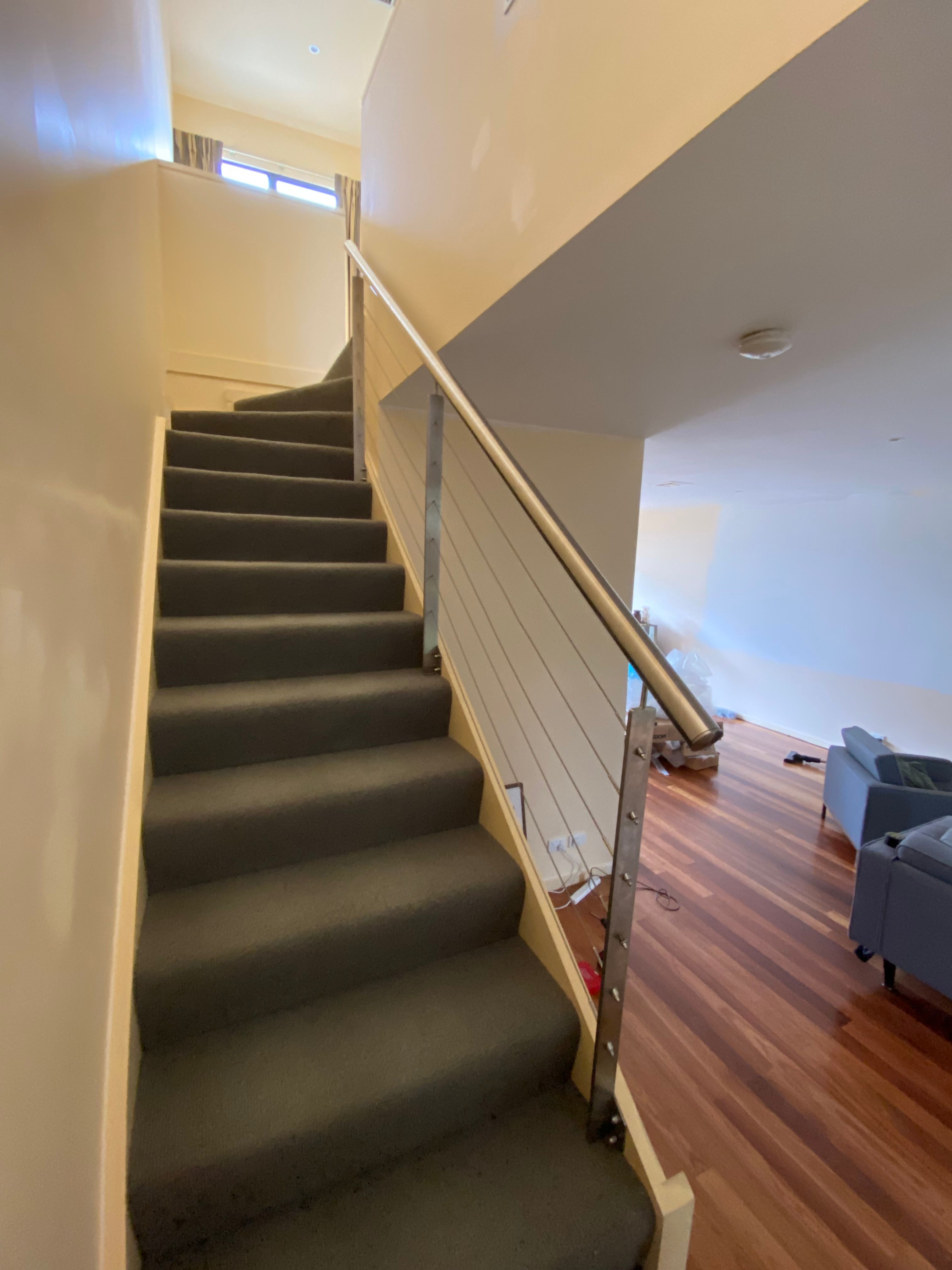 Stair transformation with Merbau screen | Bunnings Workshop community