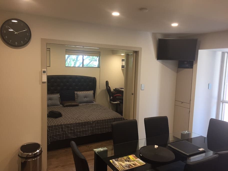 Amazing bachelor pad inside huge garage | Bunnings Workshop community