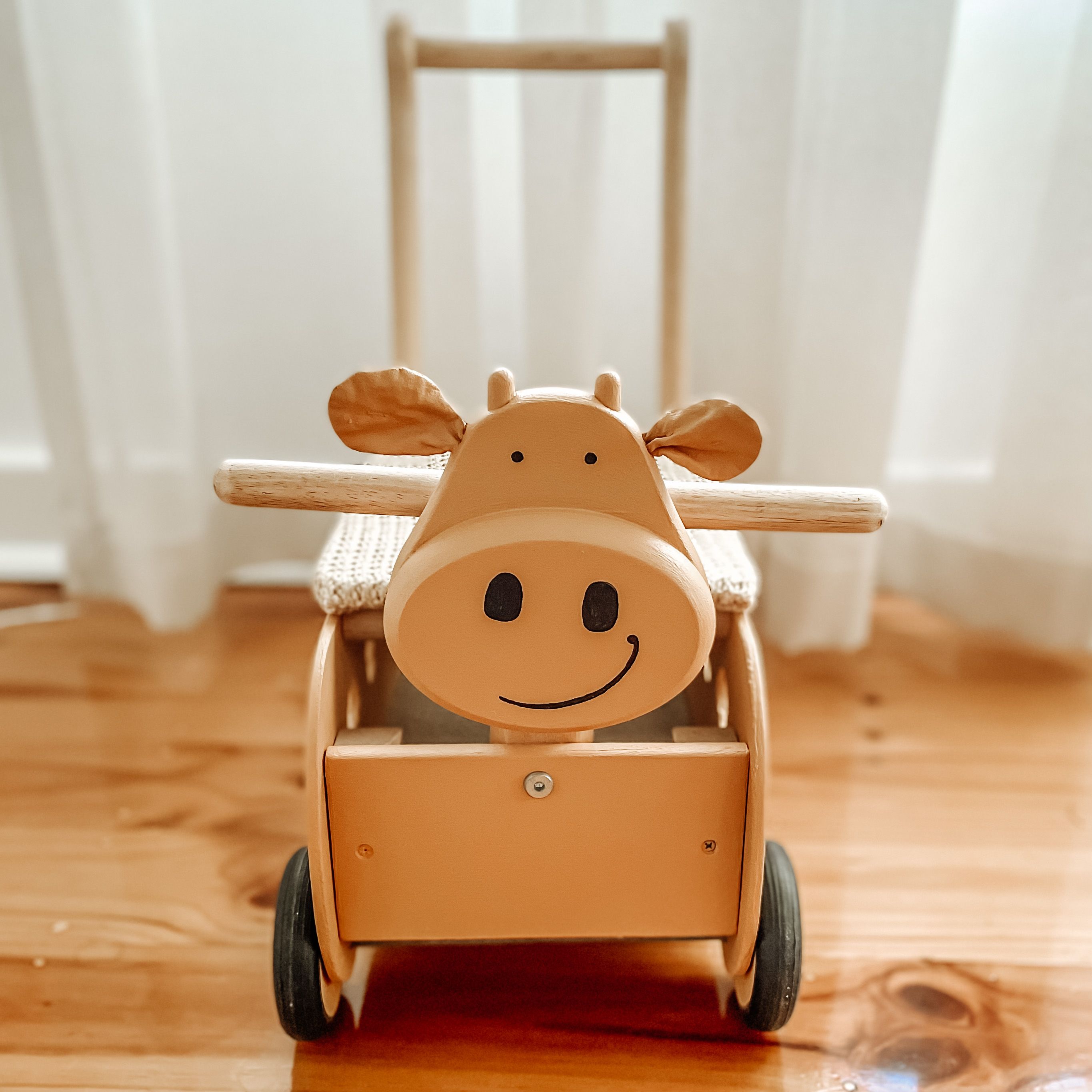 Kids cow trolley facelift | Bunnings Workshop community