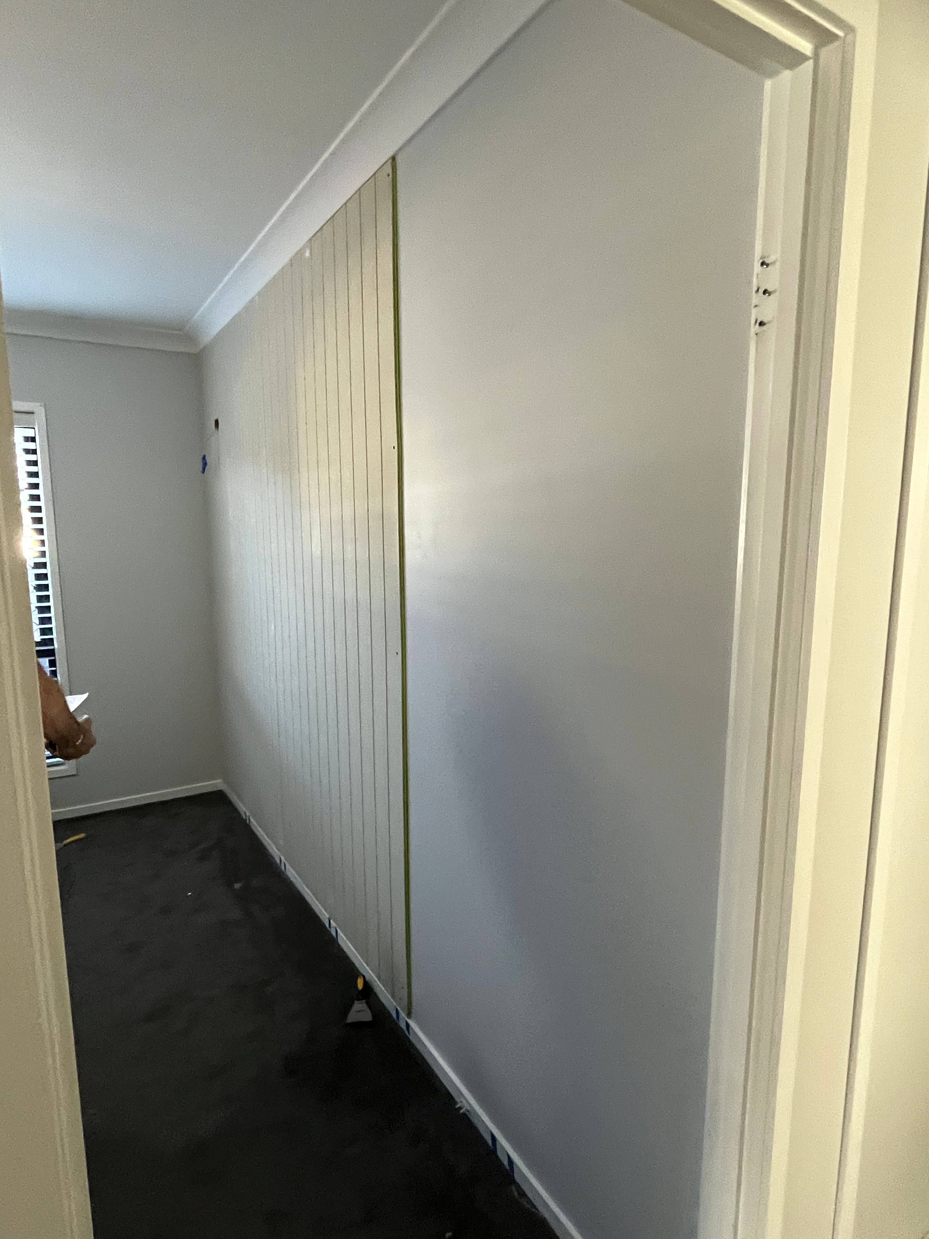 Home office update with VJ panelling | Bunnings Workshop community