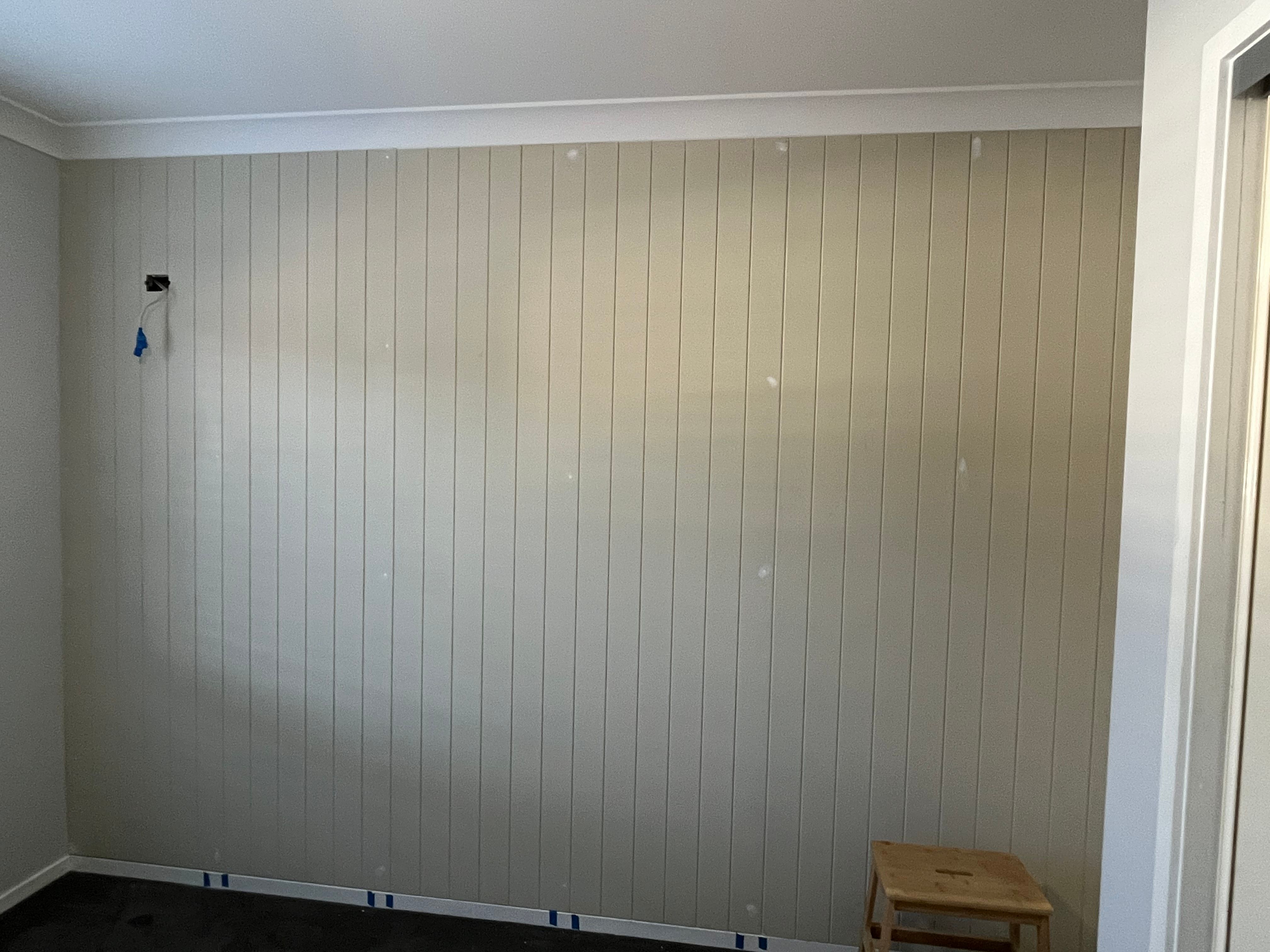 Home office update with VJ panelling | Bunnings Workshop community