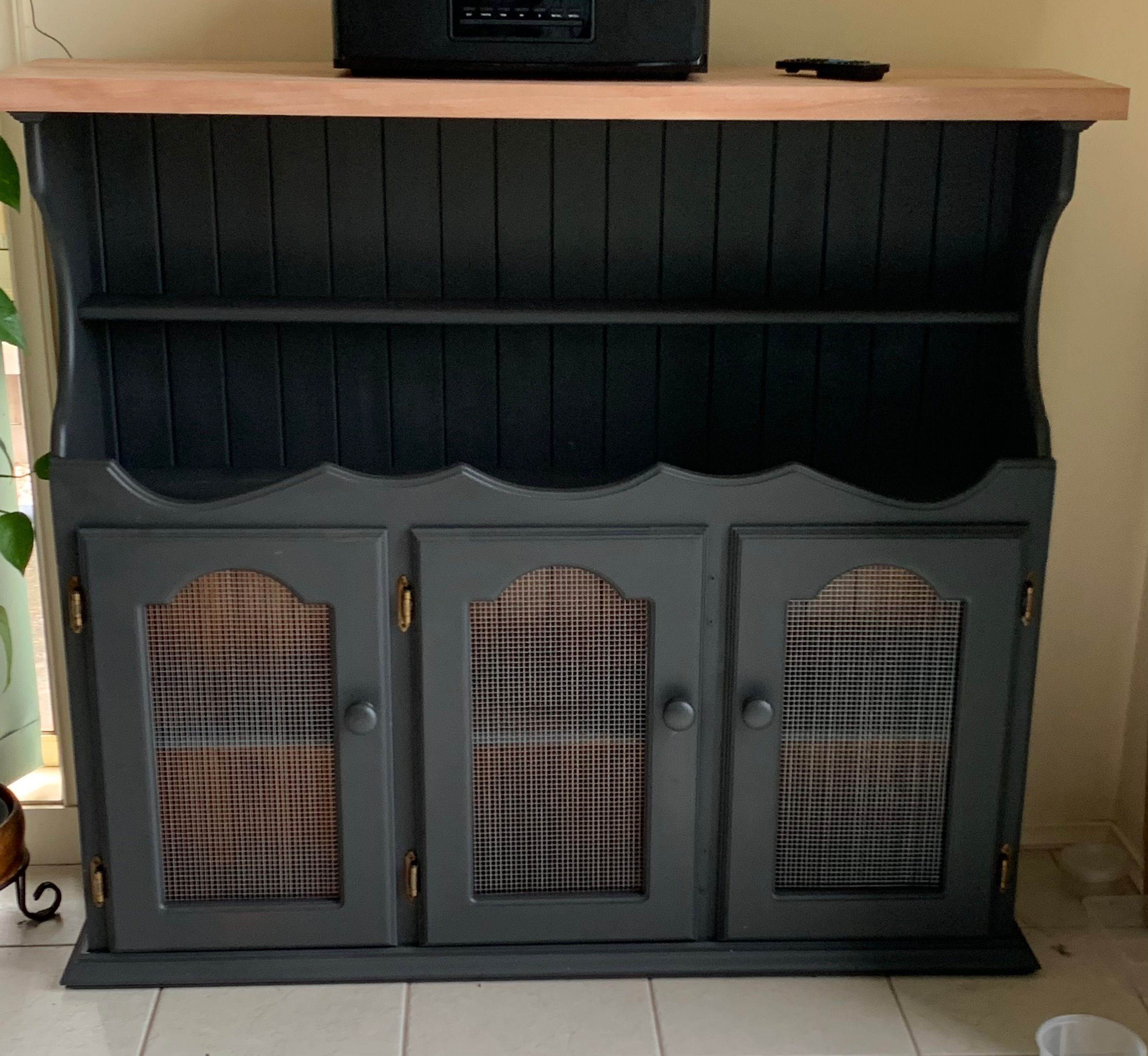 Hutch upcycle into buffet | Bunnings Workshop community