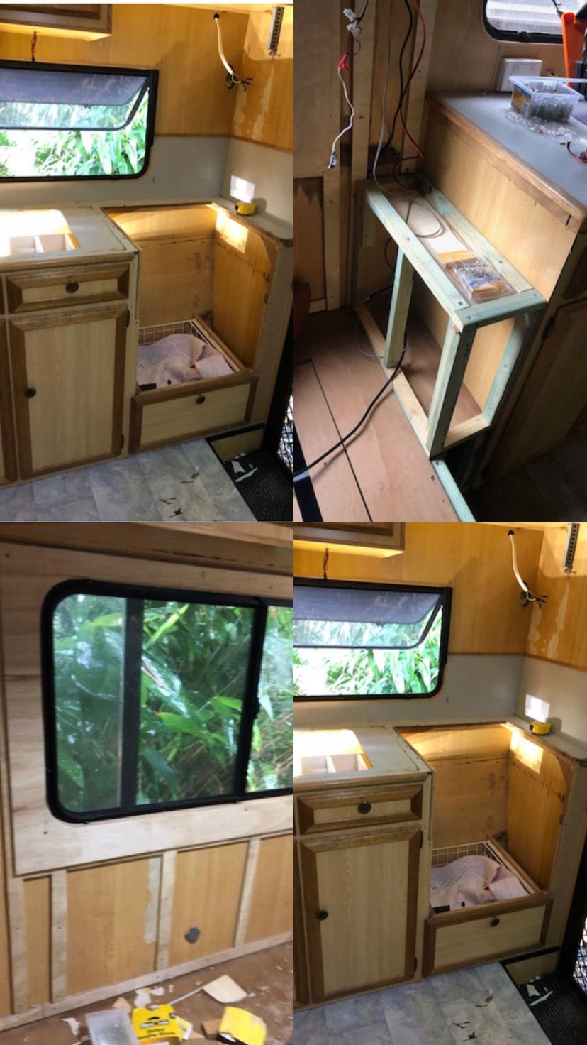 DIY caravan reno - 1998 Evernew | Bunnings Workshop community
