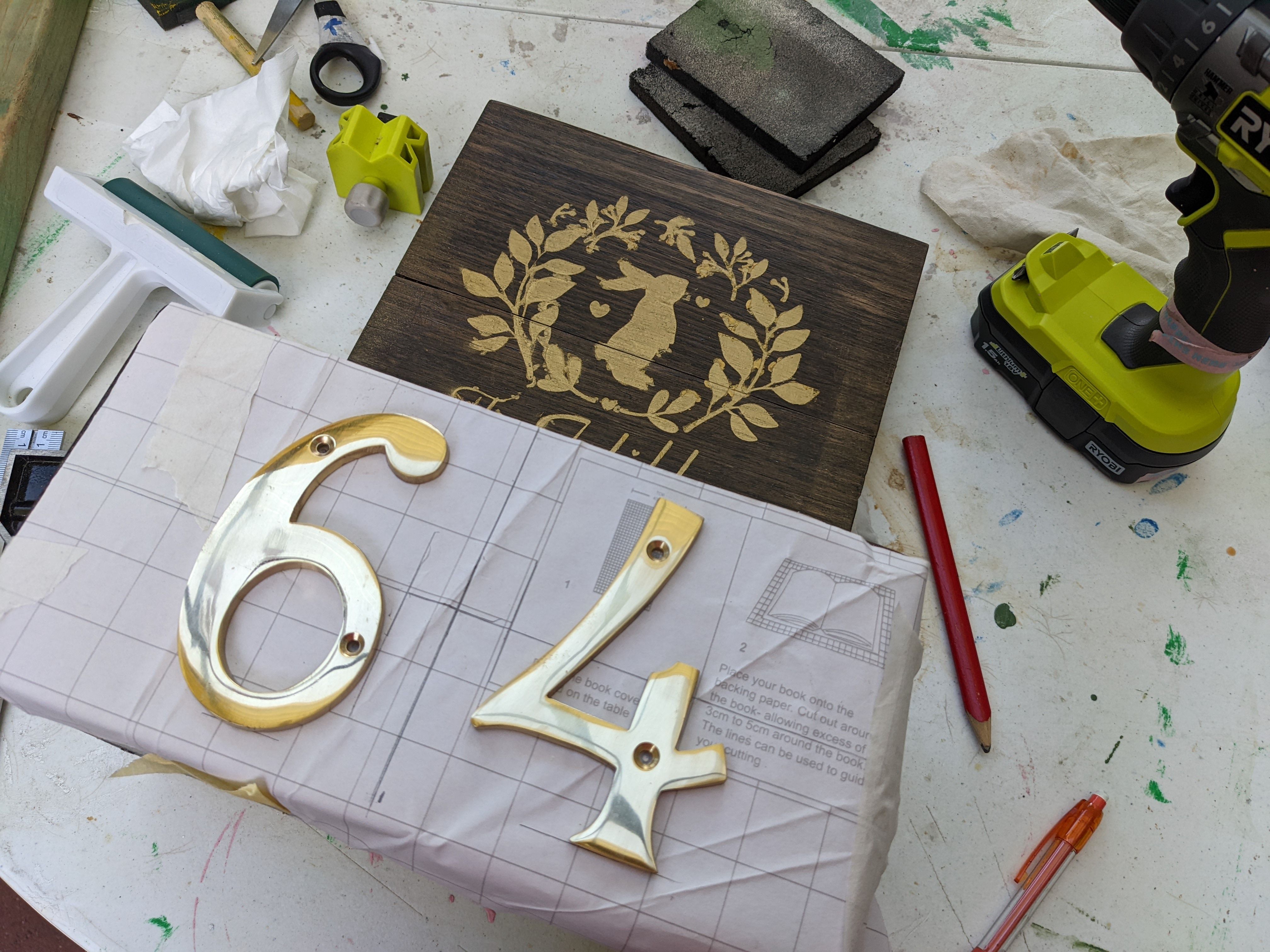 House number planter box | Bunnings Workshop community