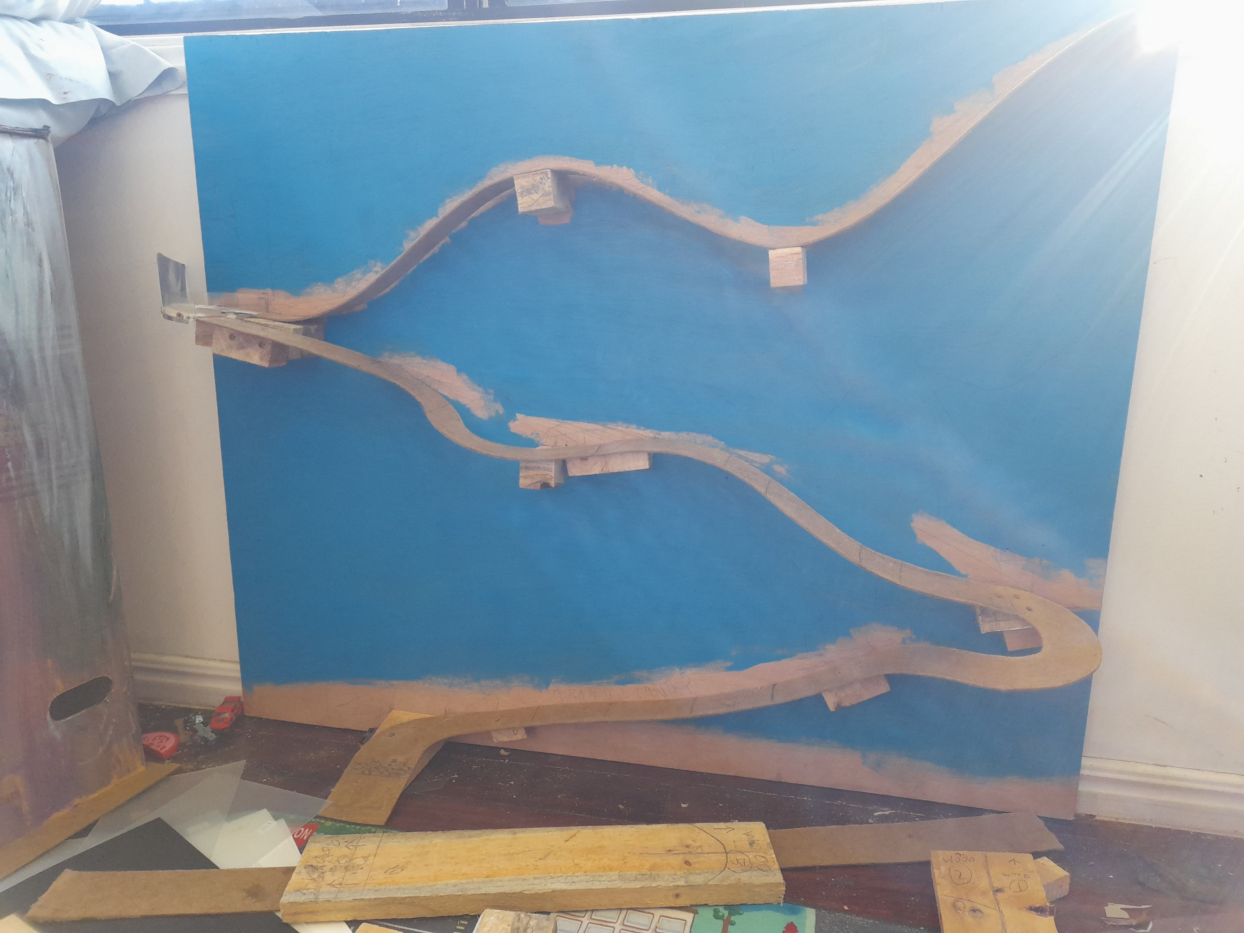 DIY toy car race track for kids | Bunnings Workshop community