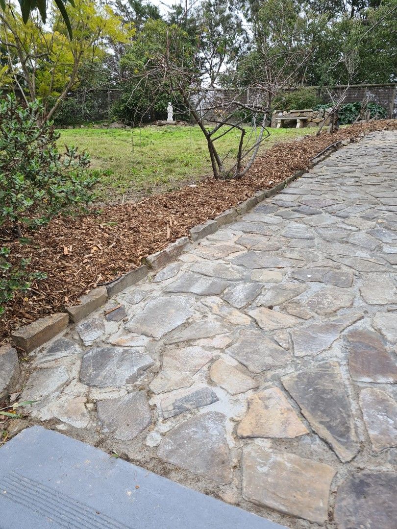 Stone pathway rebuilt in two days | Bunnings Workshop community