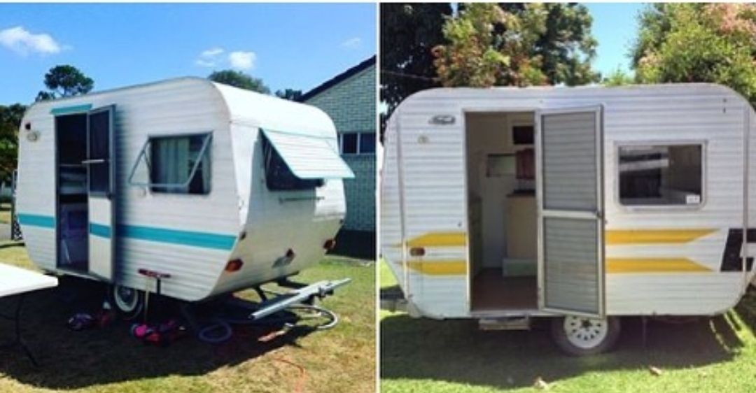 Vintage 10ft caravan renovation | Bunnings Workshop community
