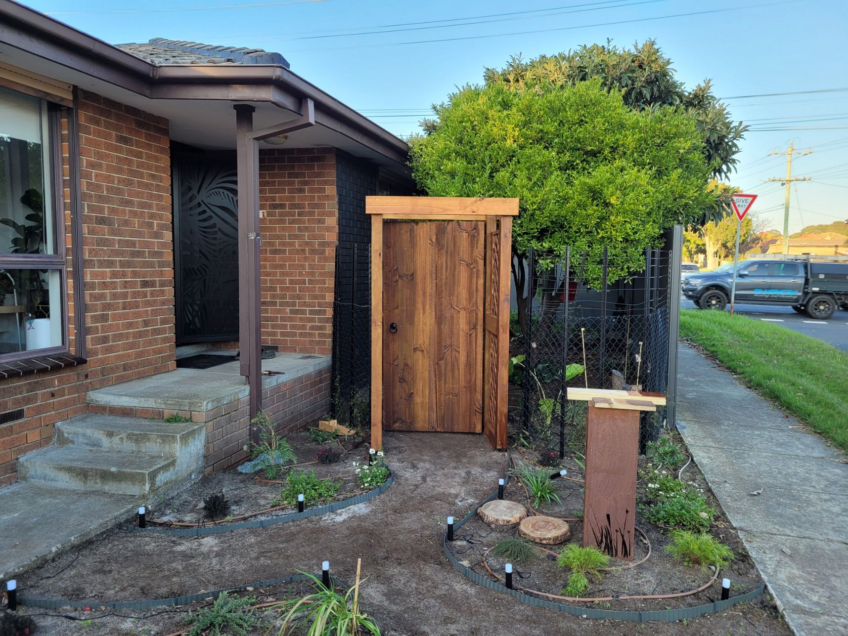 Front garden landscaping makeover | Bunnings Workshop community