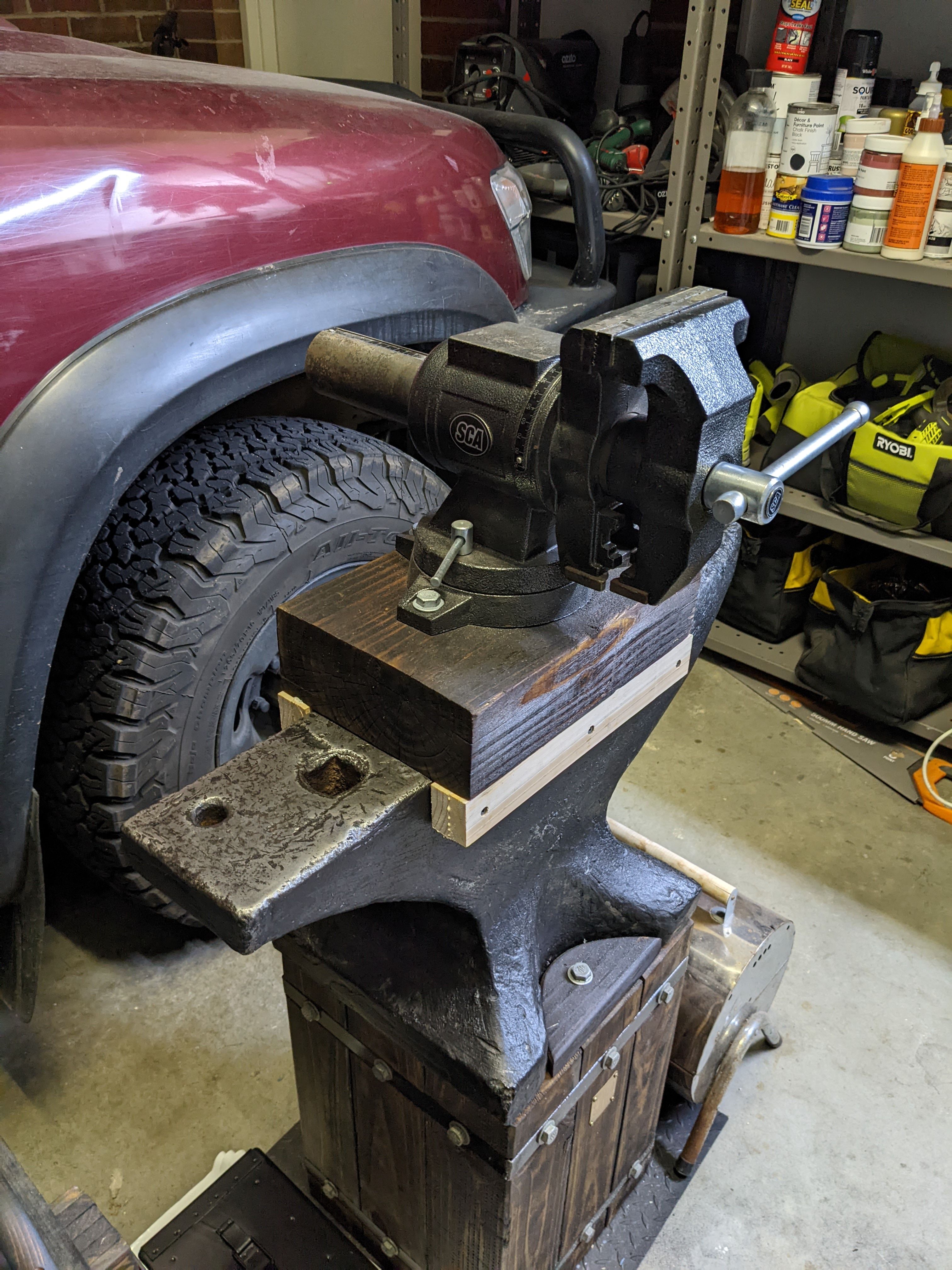 Re: Making an anvil base - Page 8 | Bunnings Workshop community