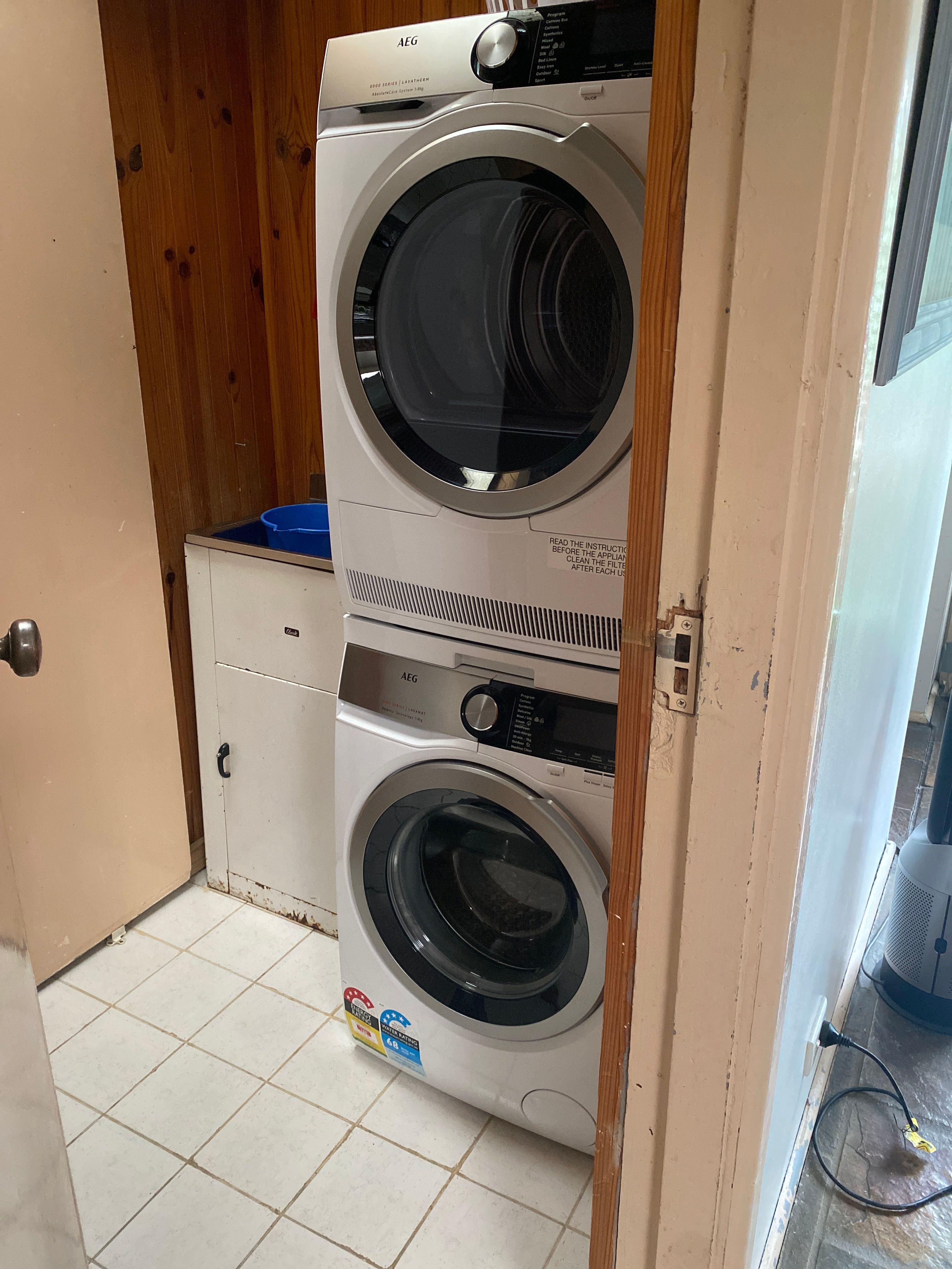 How to lift a stacked washer and dryer? | Bunnings Workshop community