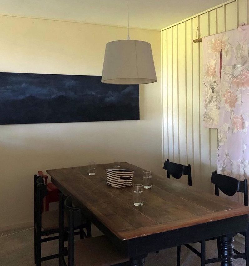 Dramatic cloud feature wall | Bunnings Workshop community