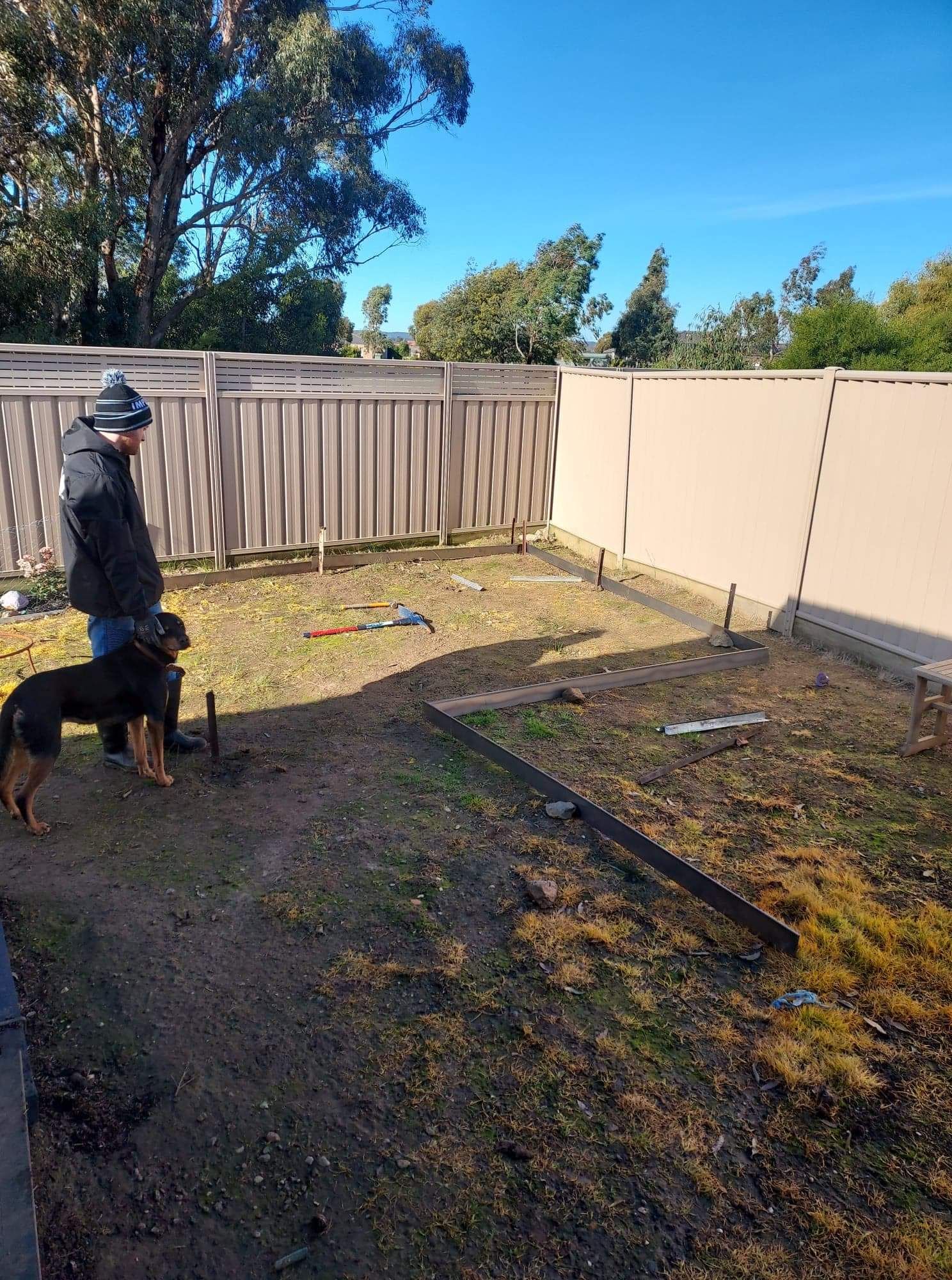 D.I.Y fire pit bench seat and raised gar... | Bunnings Workshop community