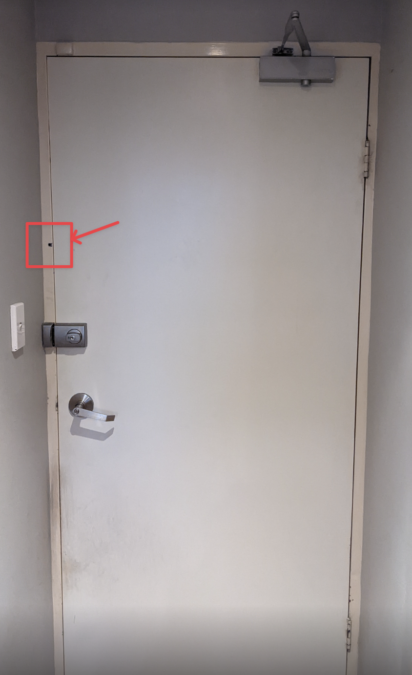 How to add door latches to a hollow meta... | Bunnings Workshop community