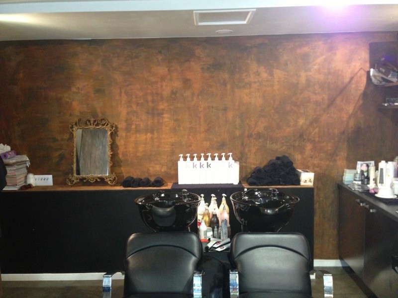 Rust Effect Paint Feature Wall - Before/... | Bunnings Workshop community