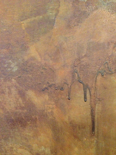 Rust Effect Paint Feature Wall - Before/... | Bunnings Workshop community